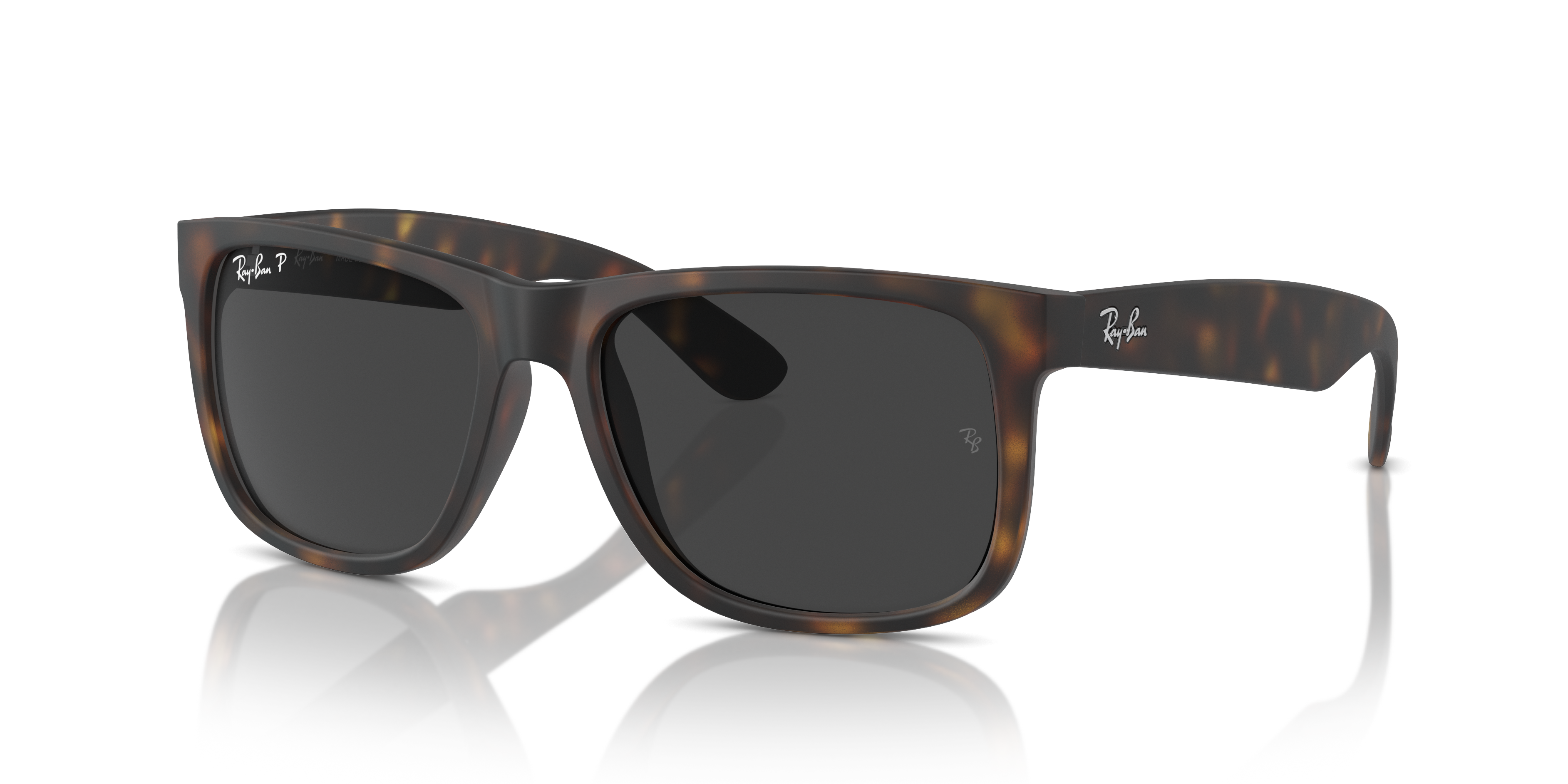 Justin Classic Sunglasses in Matte Havana and Dark Grey Polarized ...