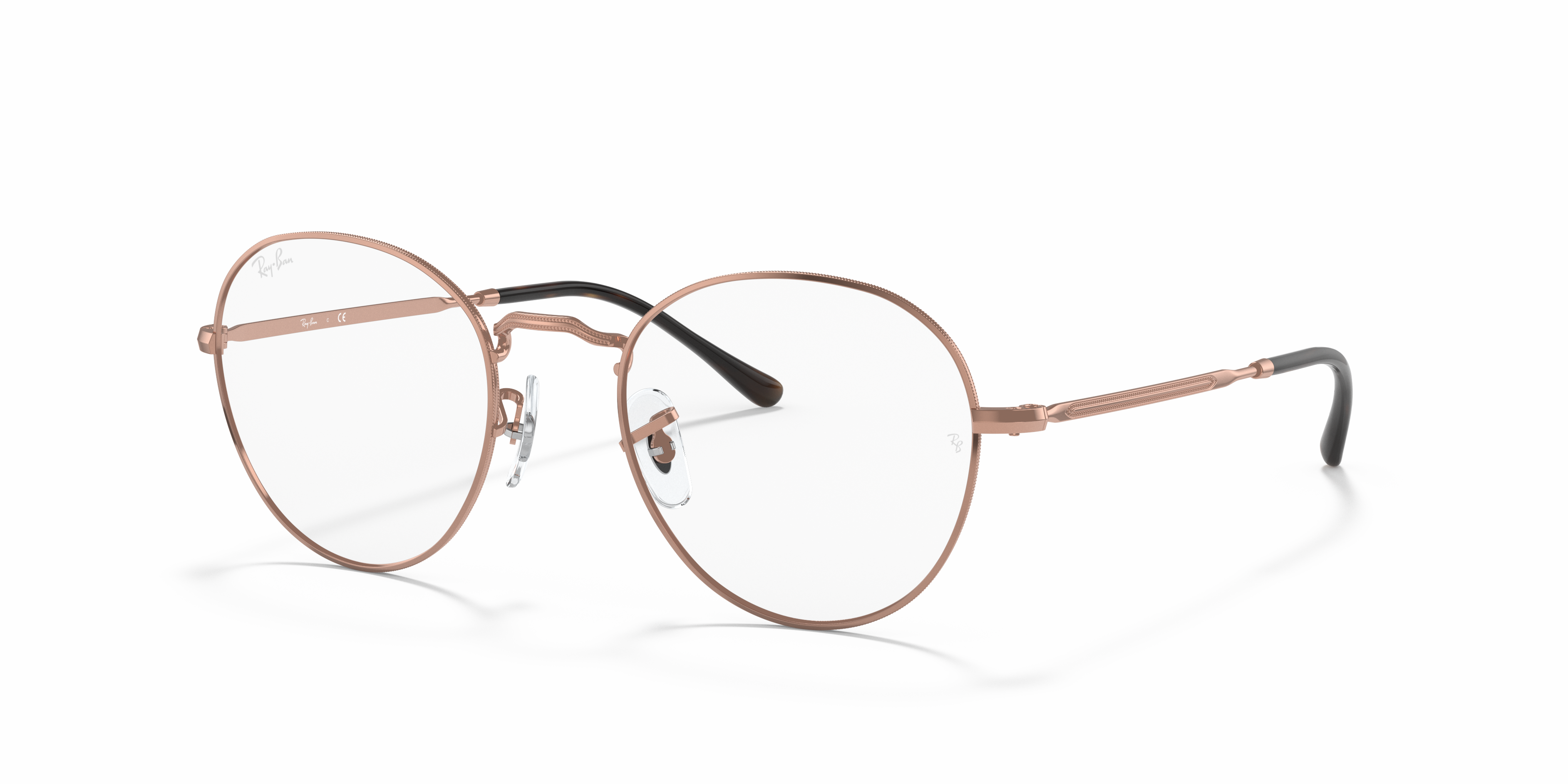 Round Metal Optics Ii Eyeglasses with Copper Frame - RB3582V | Ray-Ban® GB