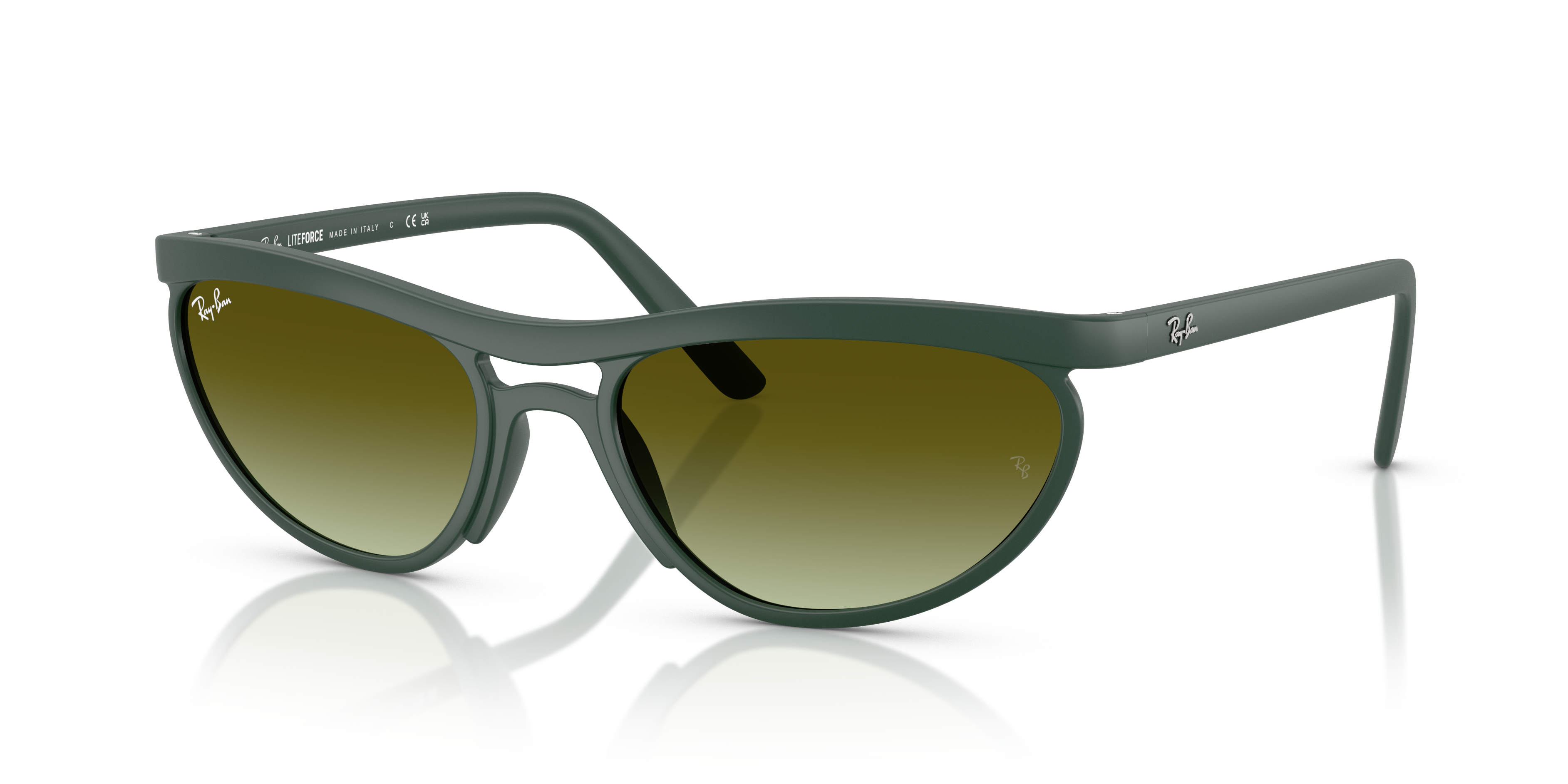 Les lunettes de soleil Predator Liteforce en Sable Vert et Marron ...
