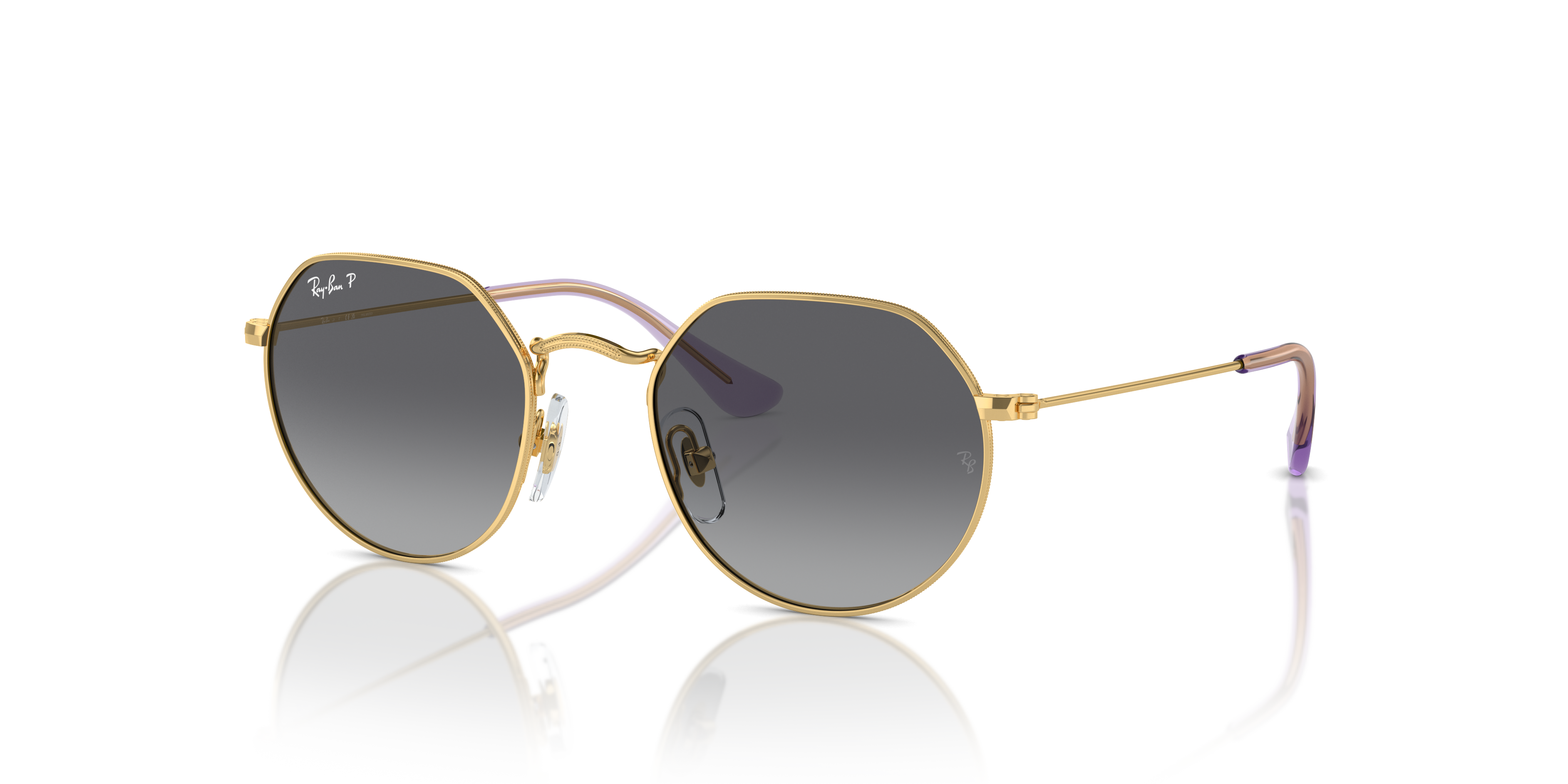 Jack Kids Sunglasses in Arista Gold and Grey - RB9565S | Ray-Ban® US