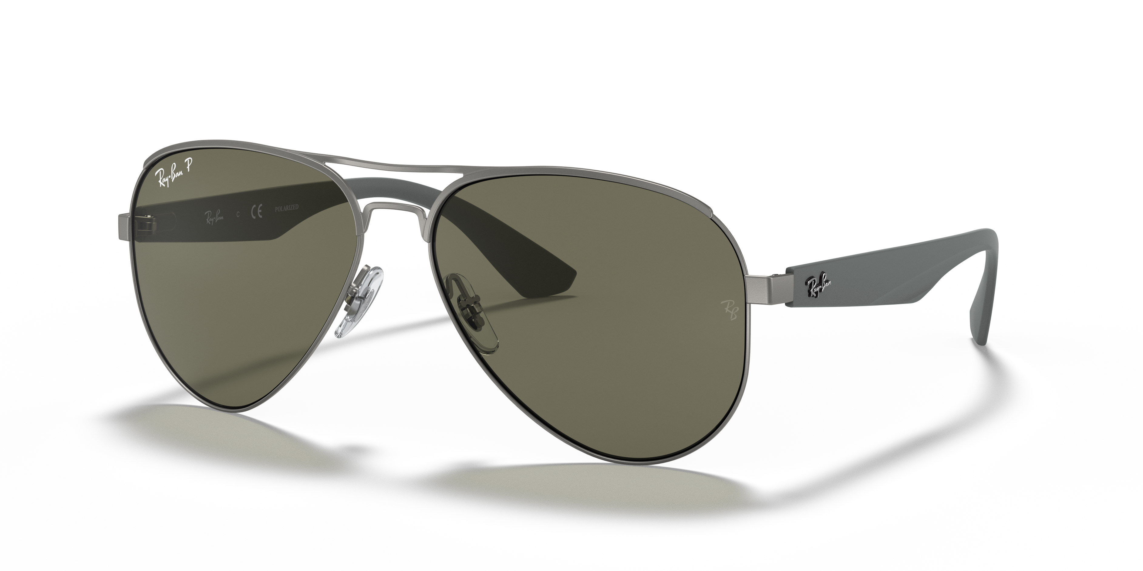 Óculos de Sol Rb3523 em Chumbo e Verde G-15 - RB3523 | Ray-Ban® BR