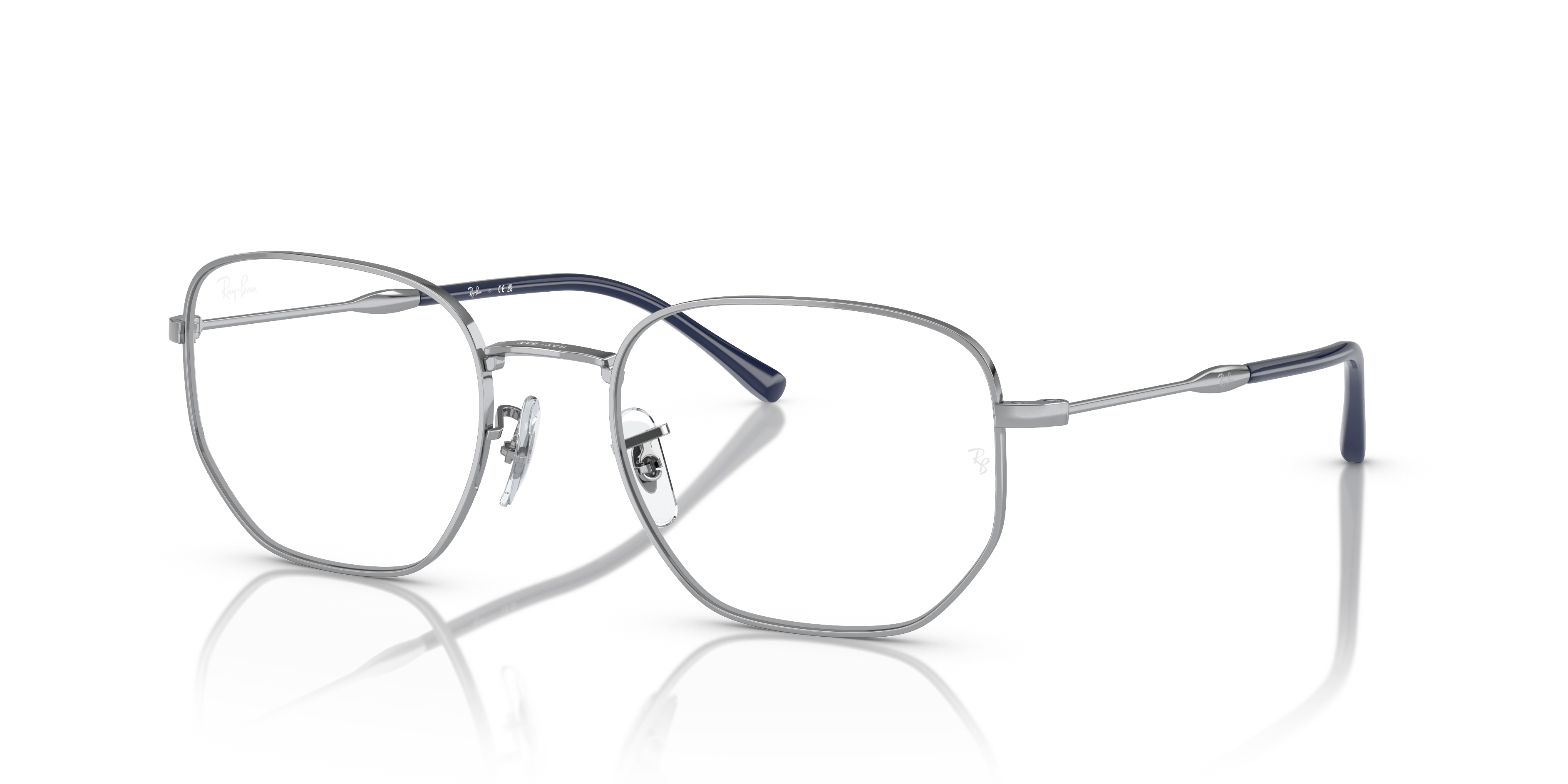 Rb6496 Optics Eyeglasses with Silver Frame - RB6496 | Ray-Ban® US