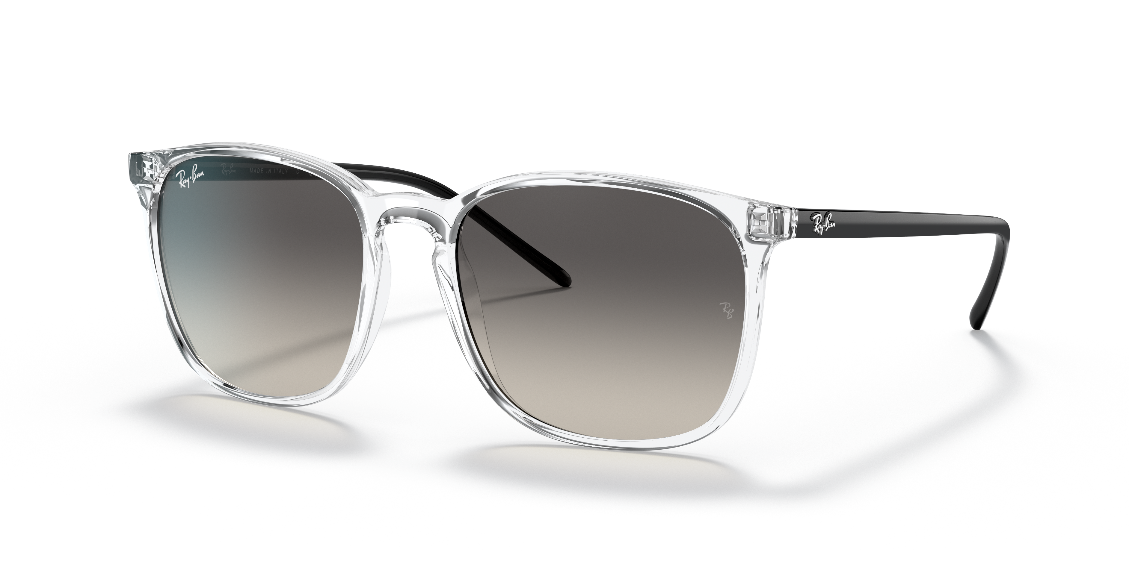 Rb4387 Sunglasses in Transparent and Grey Gradient - RB4387 | Ray-Ban® CA