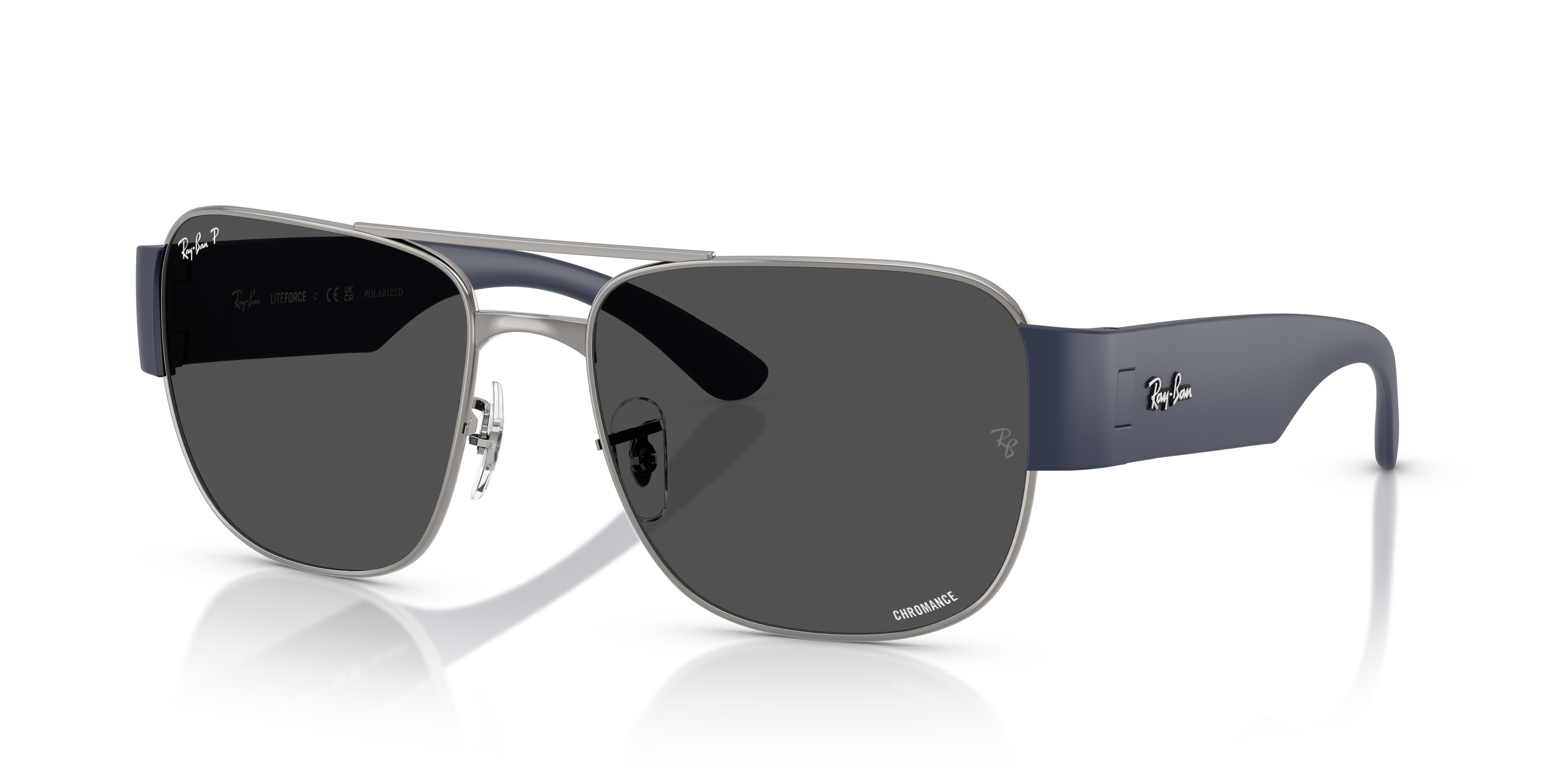 Rb3756ch Chromance Sunglasses in Gunmetal and Polar Dark Grey - RB3756CH | Ray-Ban® CA