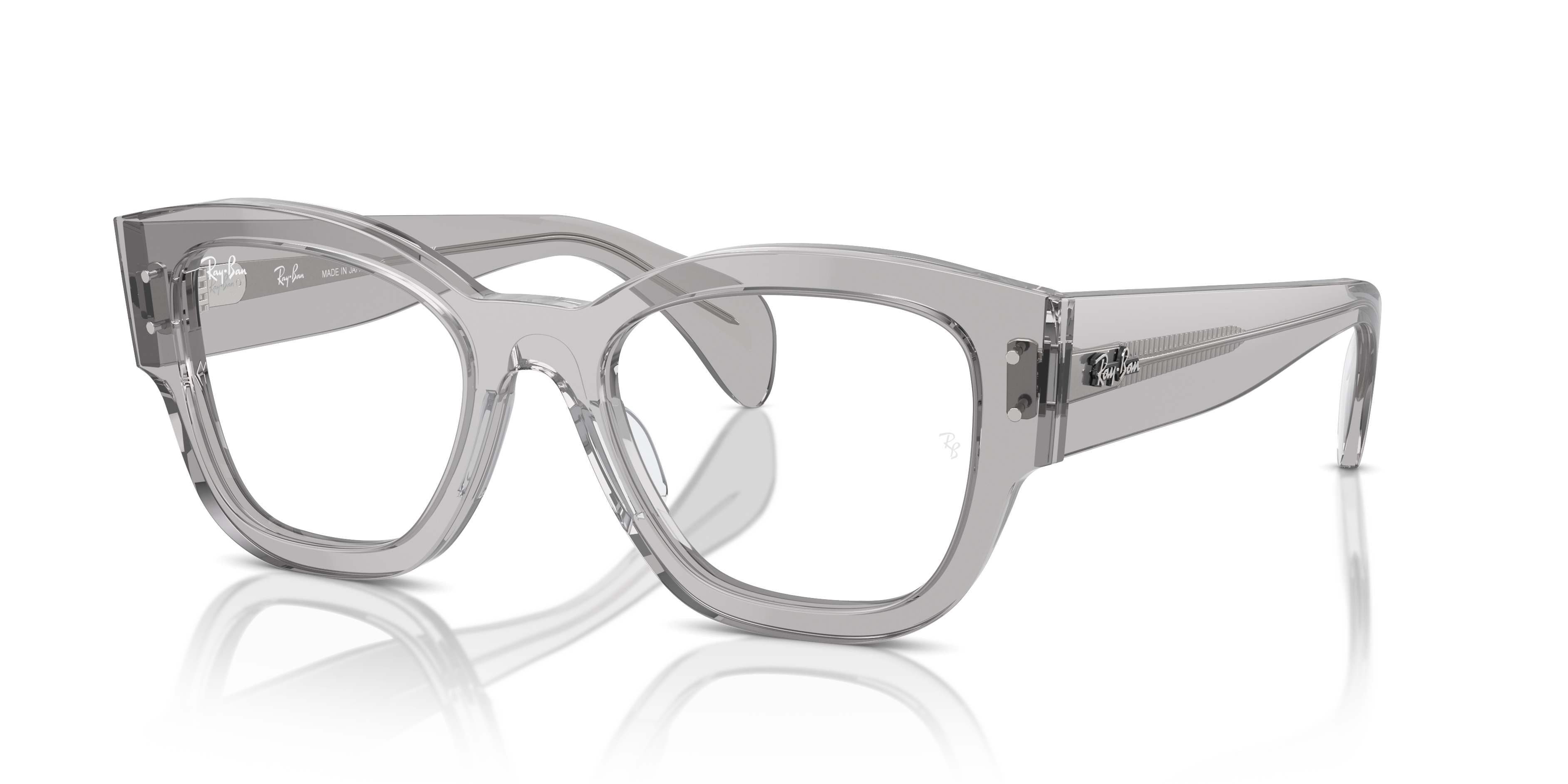 Jorge Optics Eyeglasses with Transparent Grey Frame - RB7681V | Ray-Ban® US