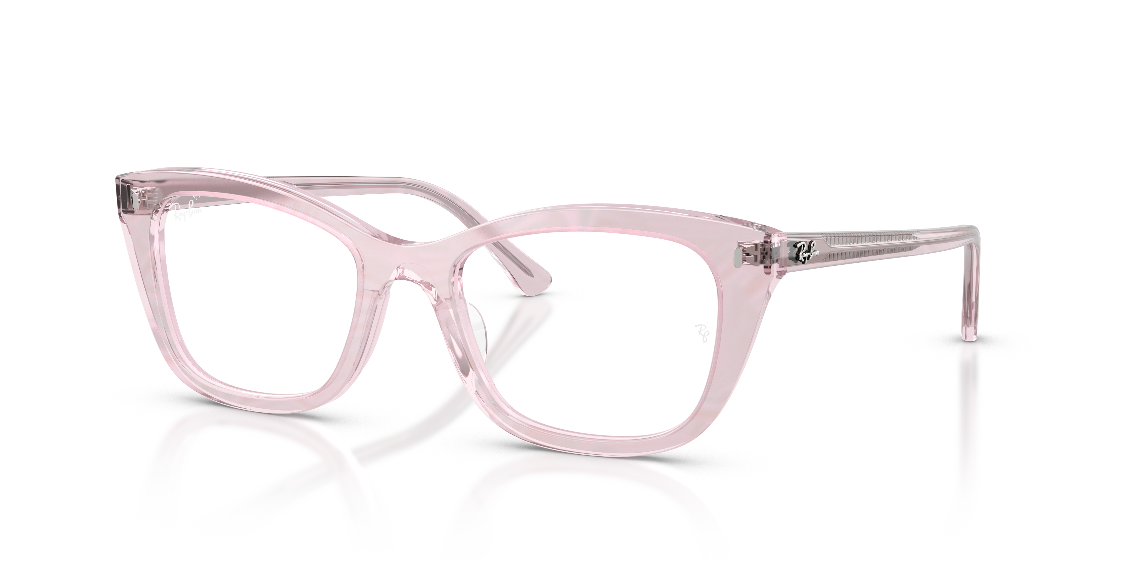 Rb5433 Optics Change Eyeglasses with Photo Waves Purple Frame - RB5433 ...