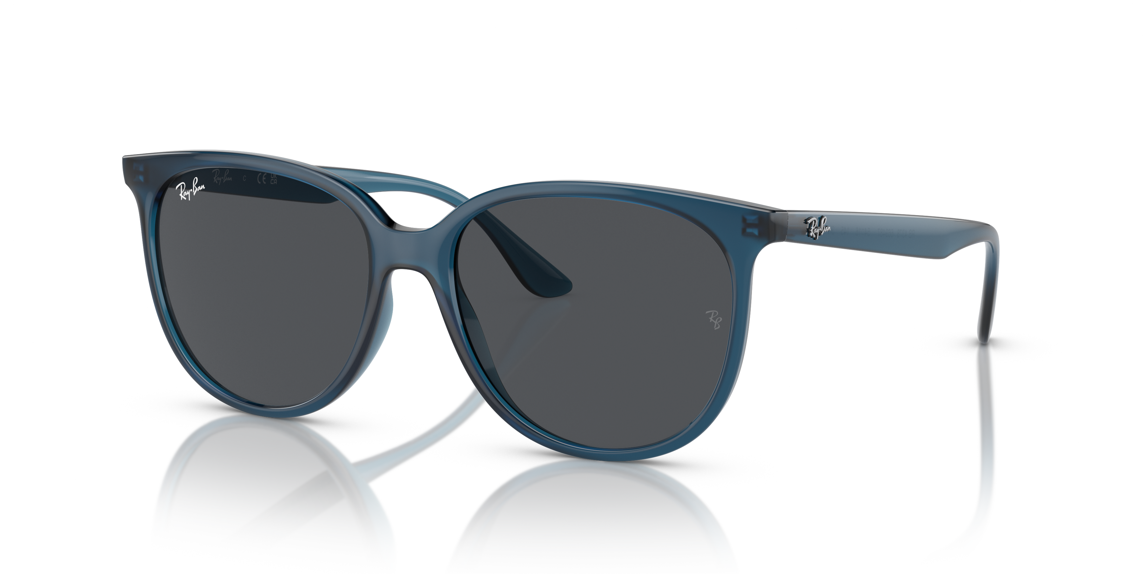 Rb4378 Sunglasses in Opal Blue and Dark Grey - RB4378 | Ray-Ban® US