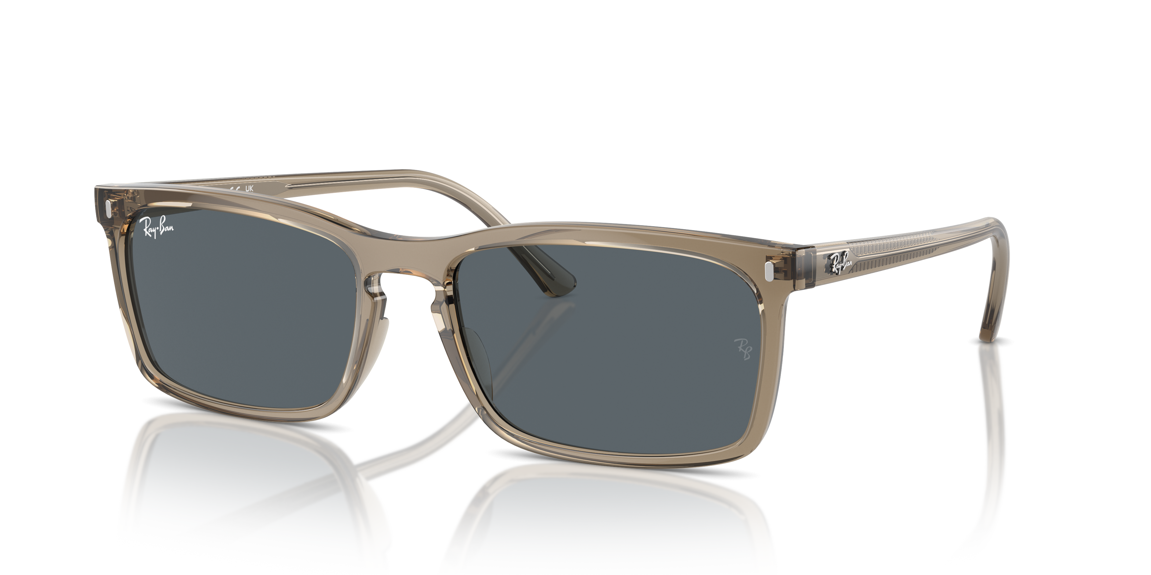 Rb4435 Sunglasses in Transparent Brown and Blue - RB4435 | Ray-Ban® US