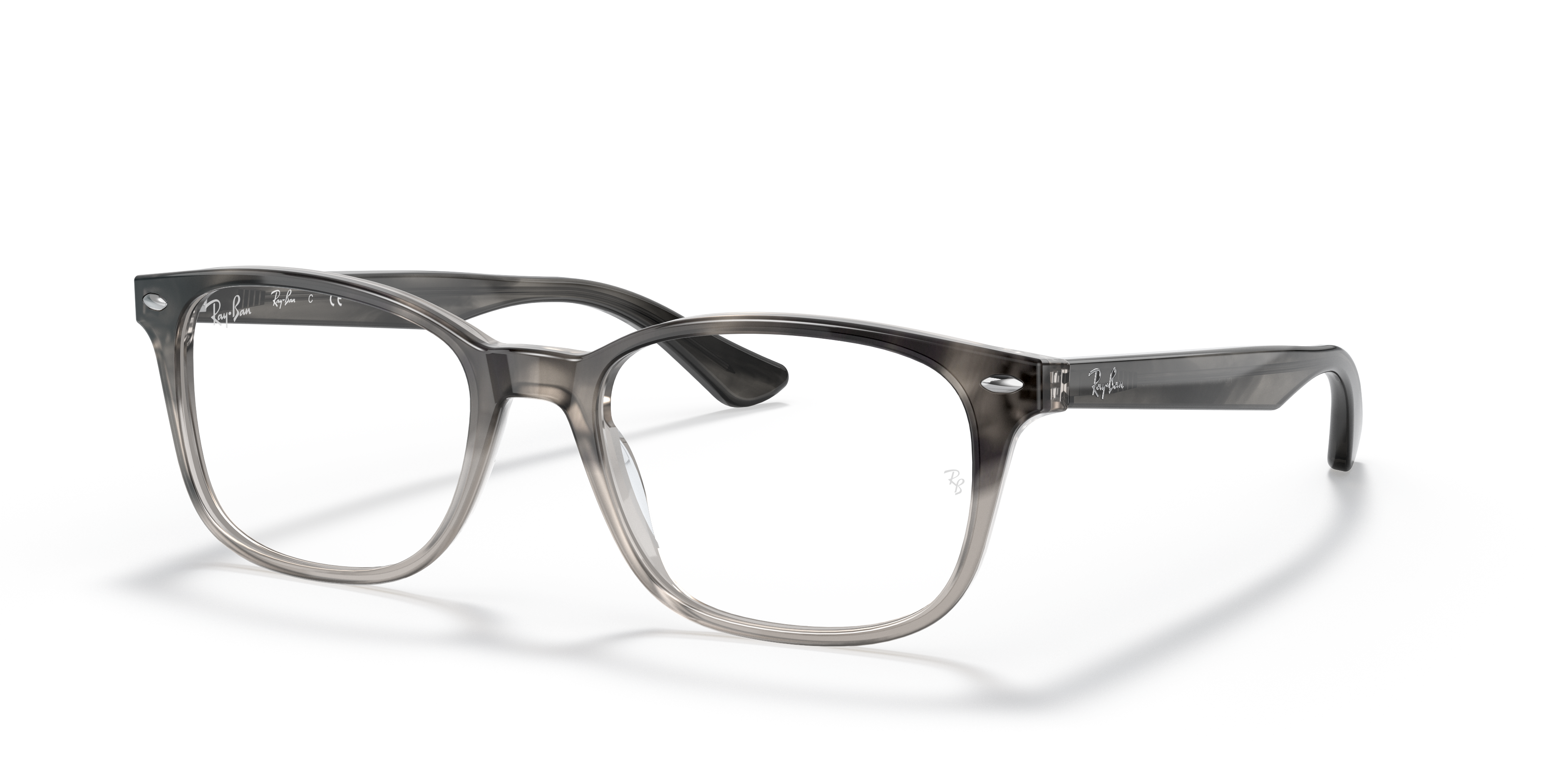 Rb5375 Optics Eyeglasses with Grey Havana Frame - RB5375 | Ray-Ban® AU