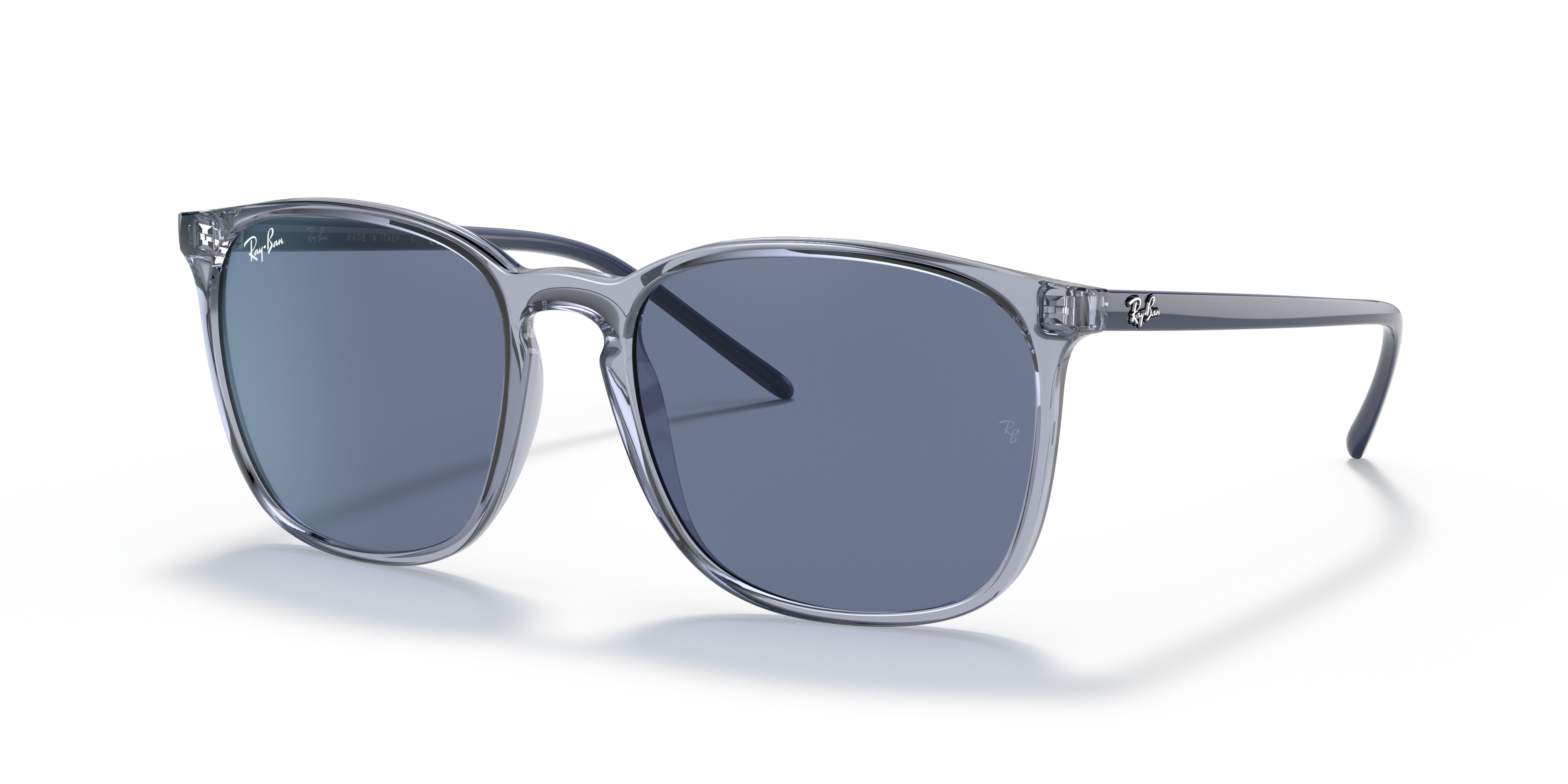 Rb4387 Sunglasses in Transparent Blue and Dark Blue - RB4387 | Ray-Ban® US
