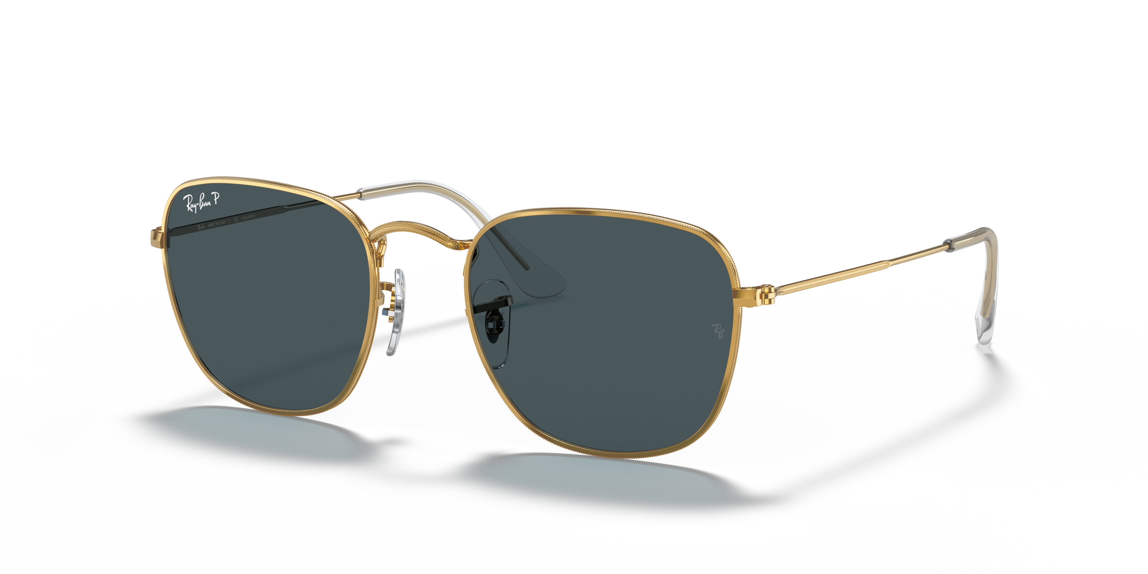 Frank Sunglasses in Gold and Blue - RB3857 | Ray-Ban® AU