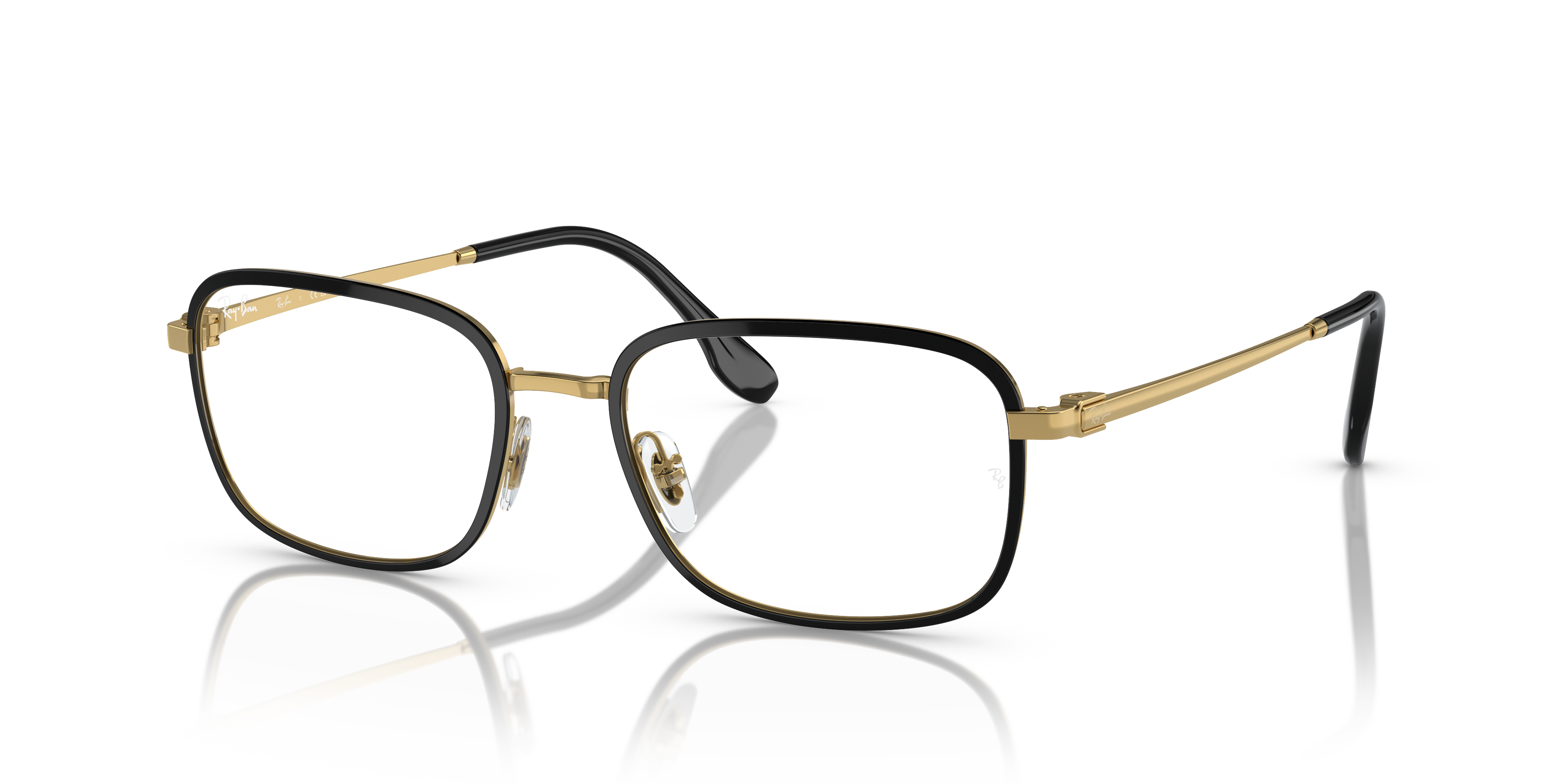 Rb6495 Optics Eyeglasses with Black On Gold Frame - RB6495 | Ray-Ban® US