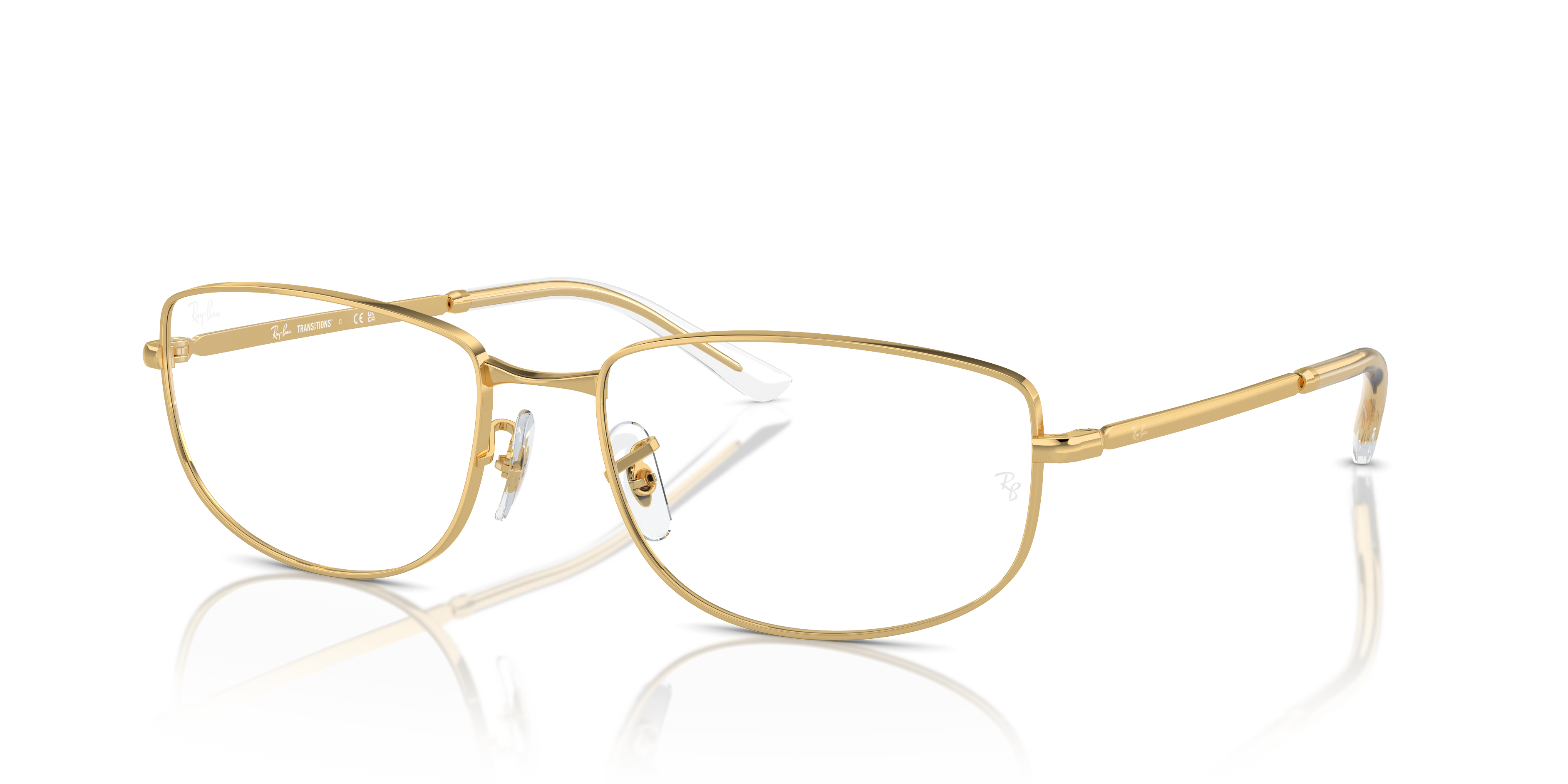 Rb3732 Transitions® Sunglasses in Arista Gold and Clear/Green - RB3732 ...