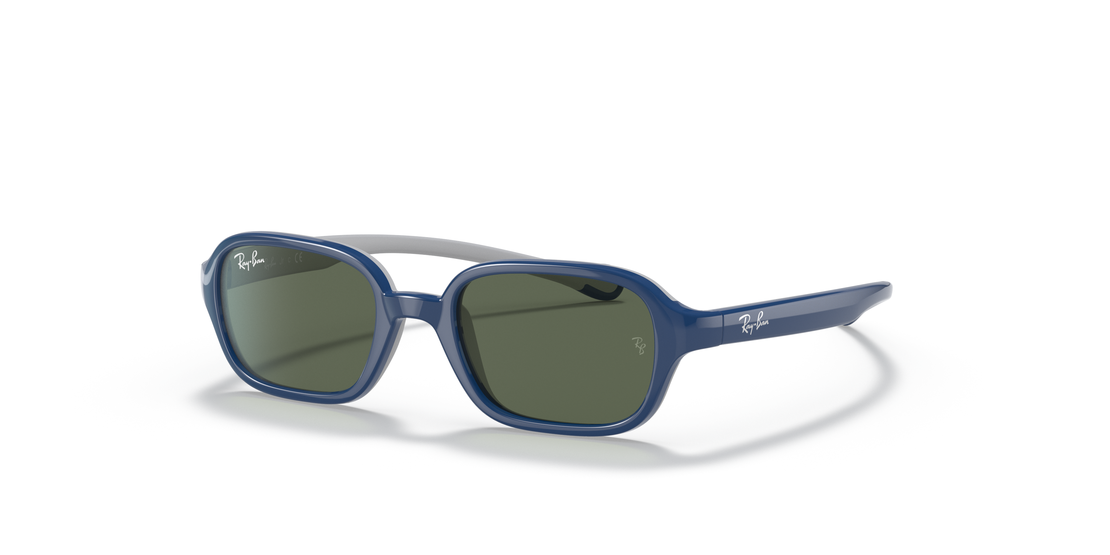 Lentes de sol Rb9074s Kids en Azul sobre Gris y Verde Oscuro - RB9074S ...