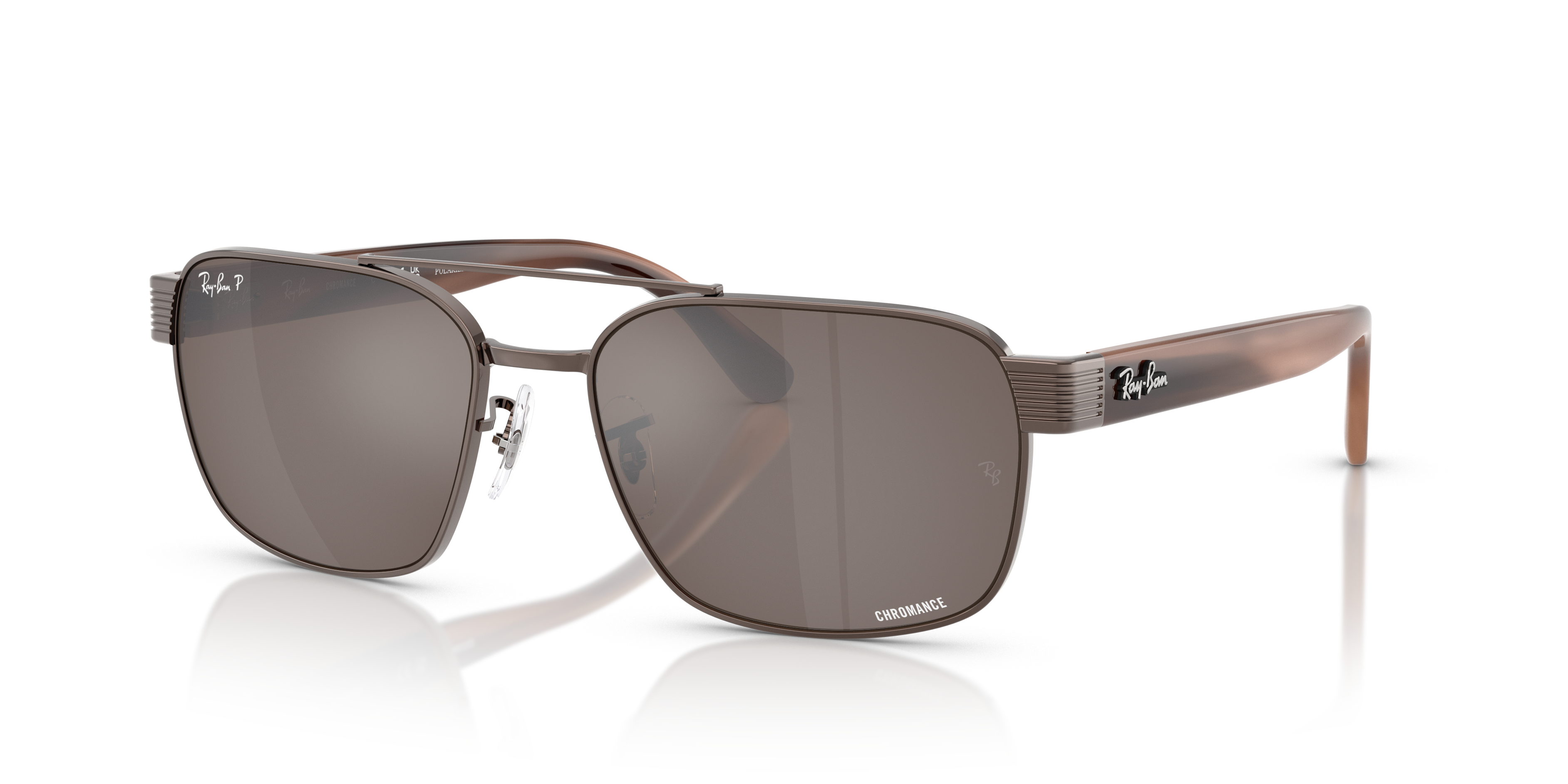 Rb3751 Polarized+ Lenses Les lunettes de soleil Poli Cuivre en ...