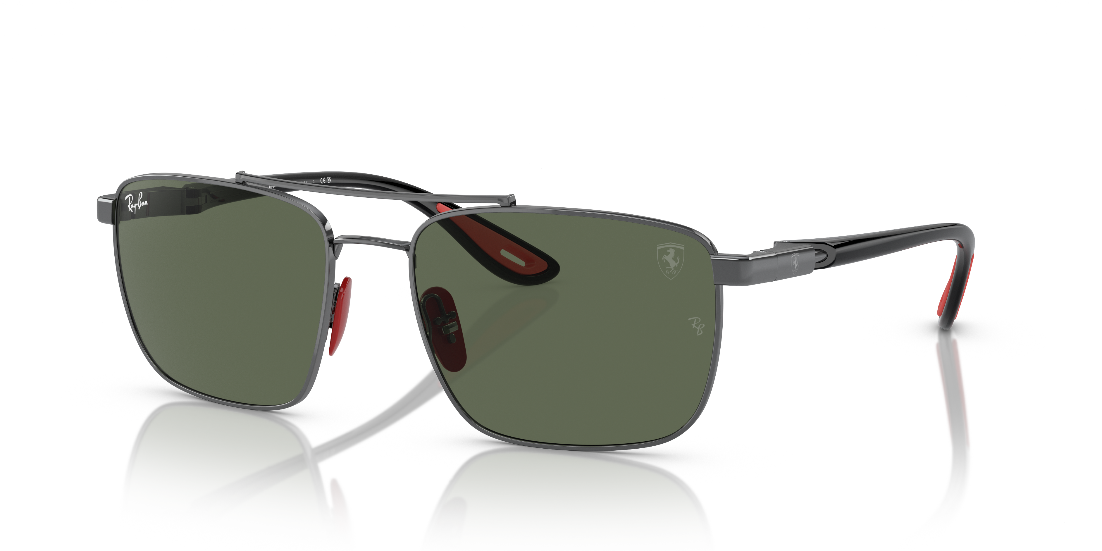 Rb3715m Scuderia Ferrari Collection Sunglasses in Gunmetal and Dark ...