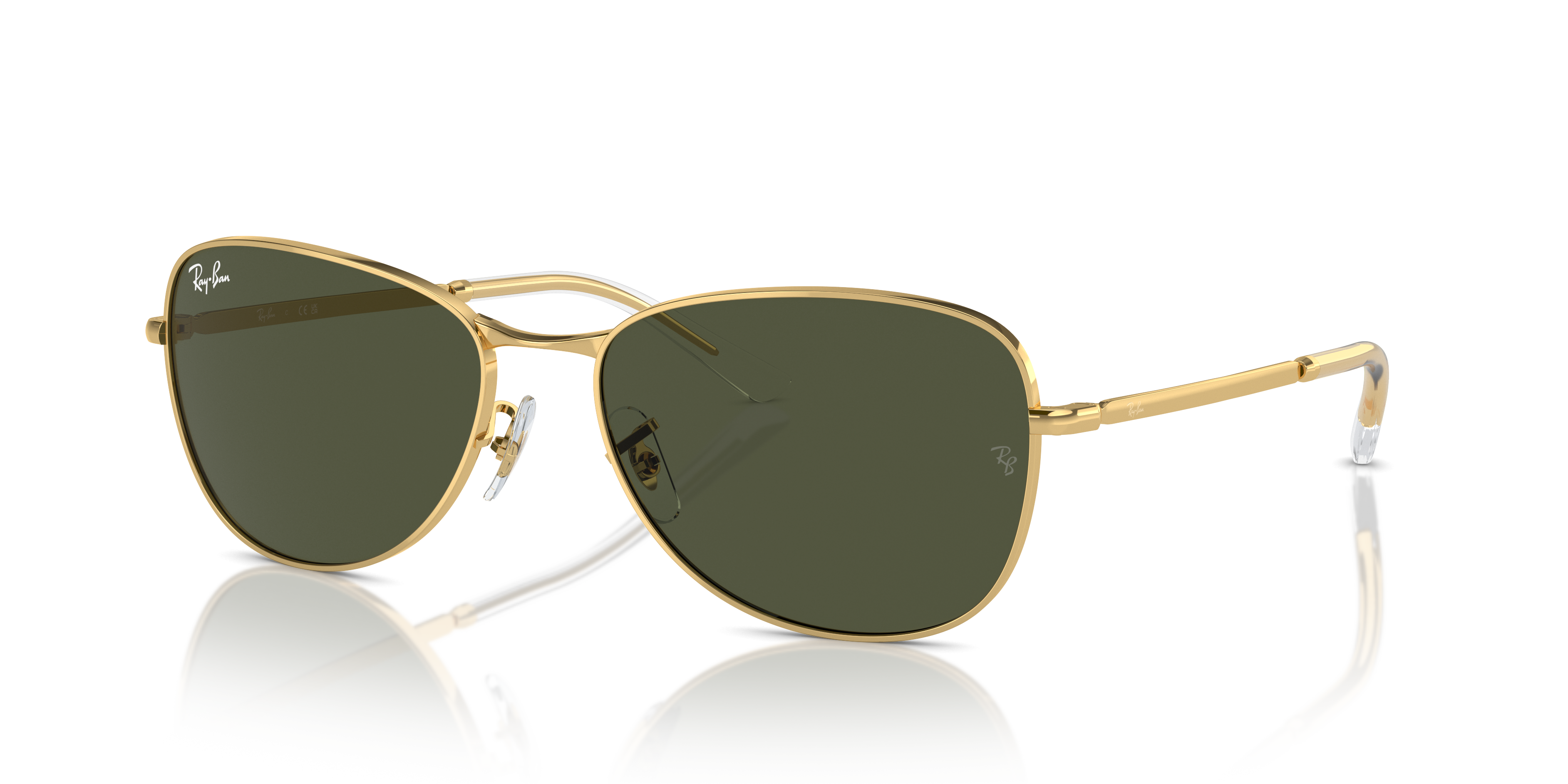 Les lunettes de soleil Rb3733 en Doré arista et Vert - RB3733 | Ray-Ban® FR