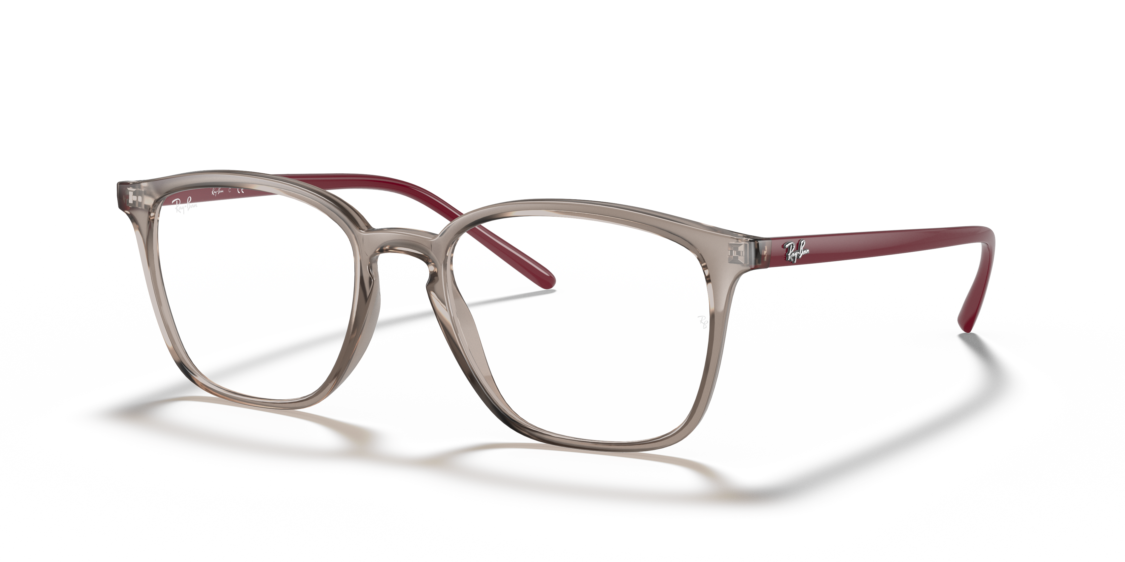 Rb7185 Eyeglasses with Transparent Grey Frame - RB7185 | Ray-Ban® US