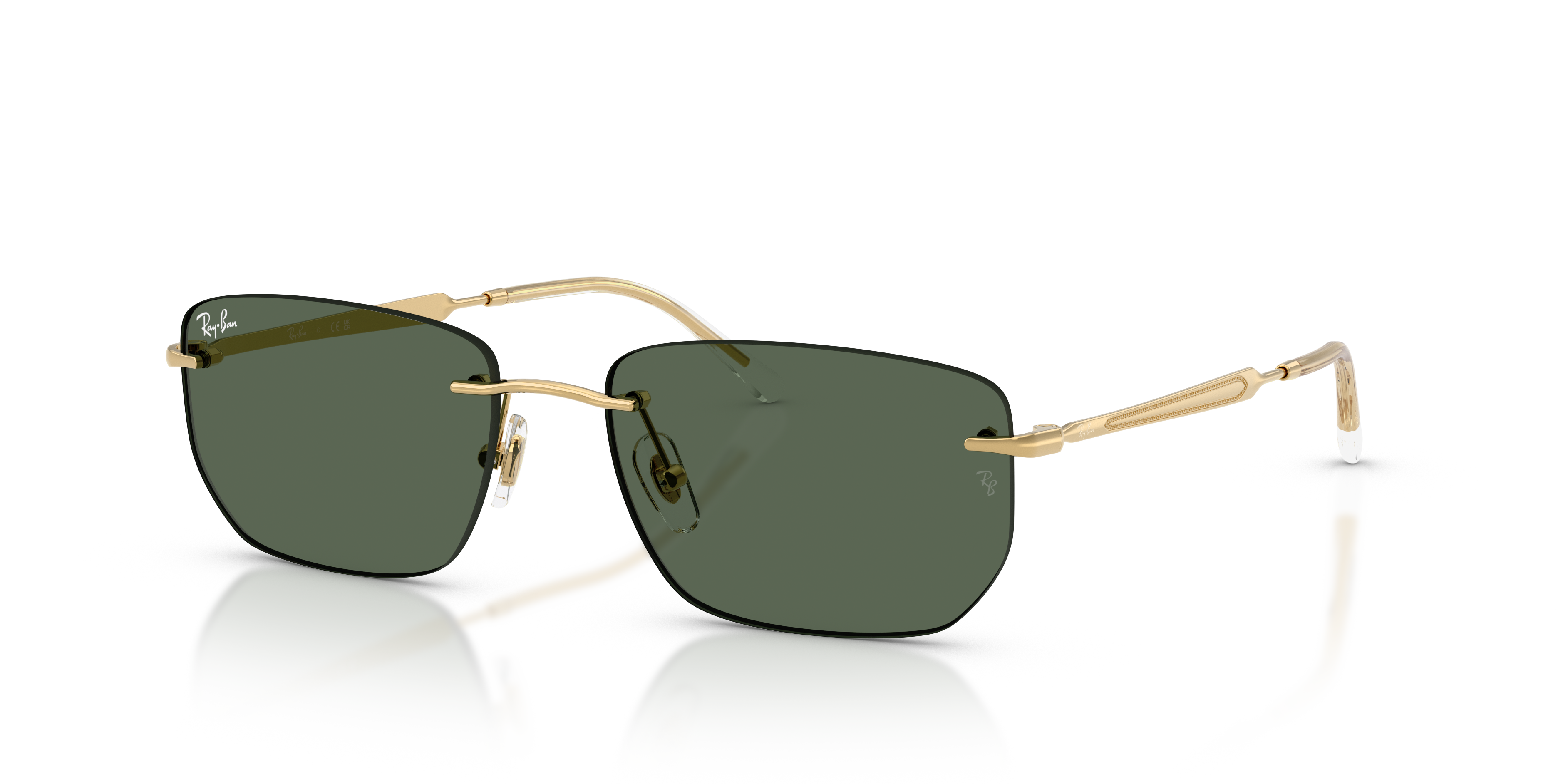 Rb3768 Sunglasses in Arista Gold and Dark Green - RB3768 | Ray-Ban® US