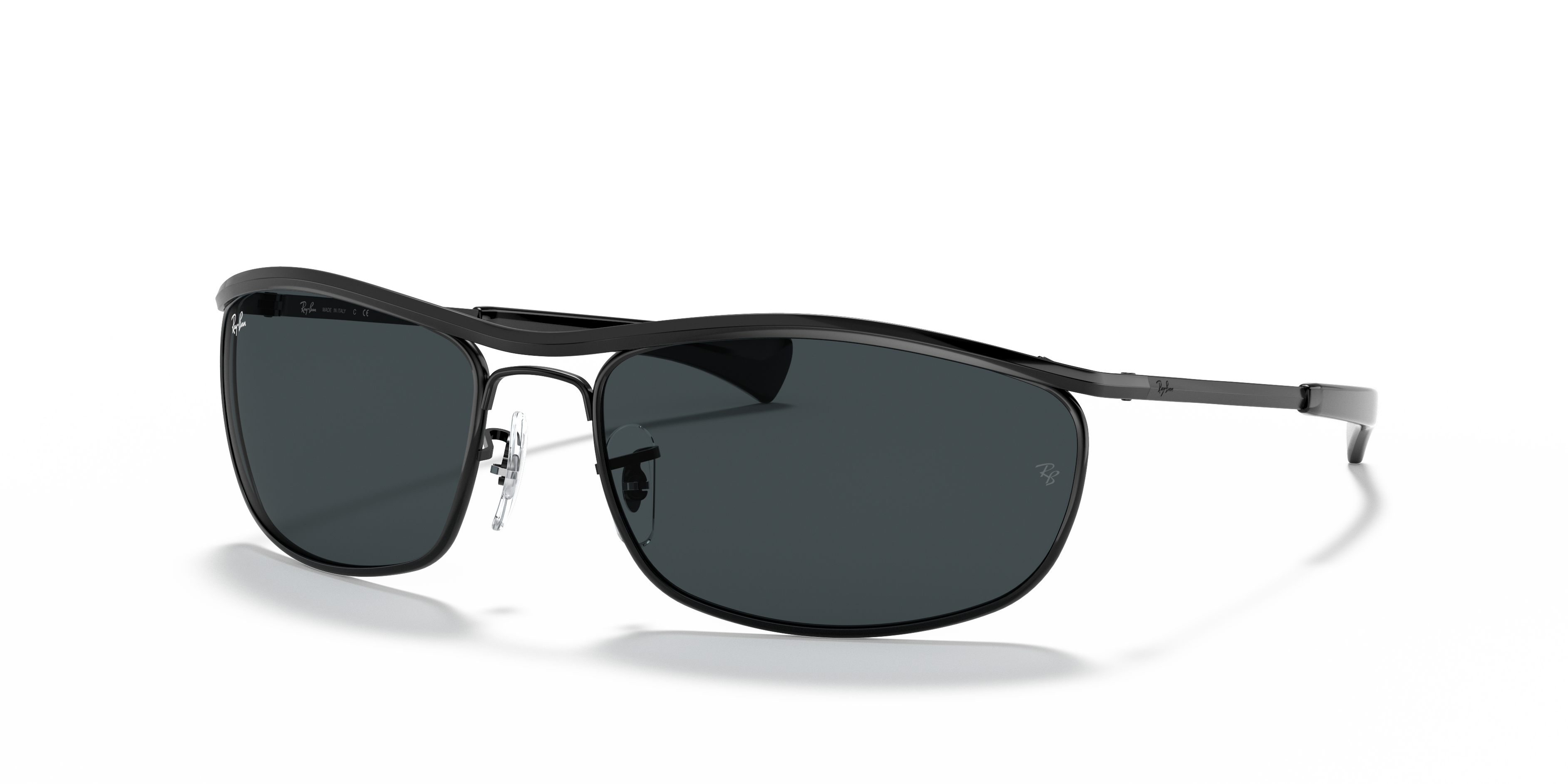 Olympian I Deluxe Sunglasses in Black and Blue - RB3119M | Ray-Ban® US