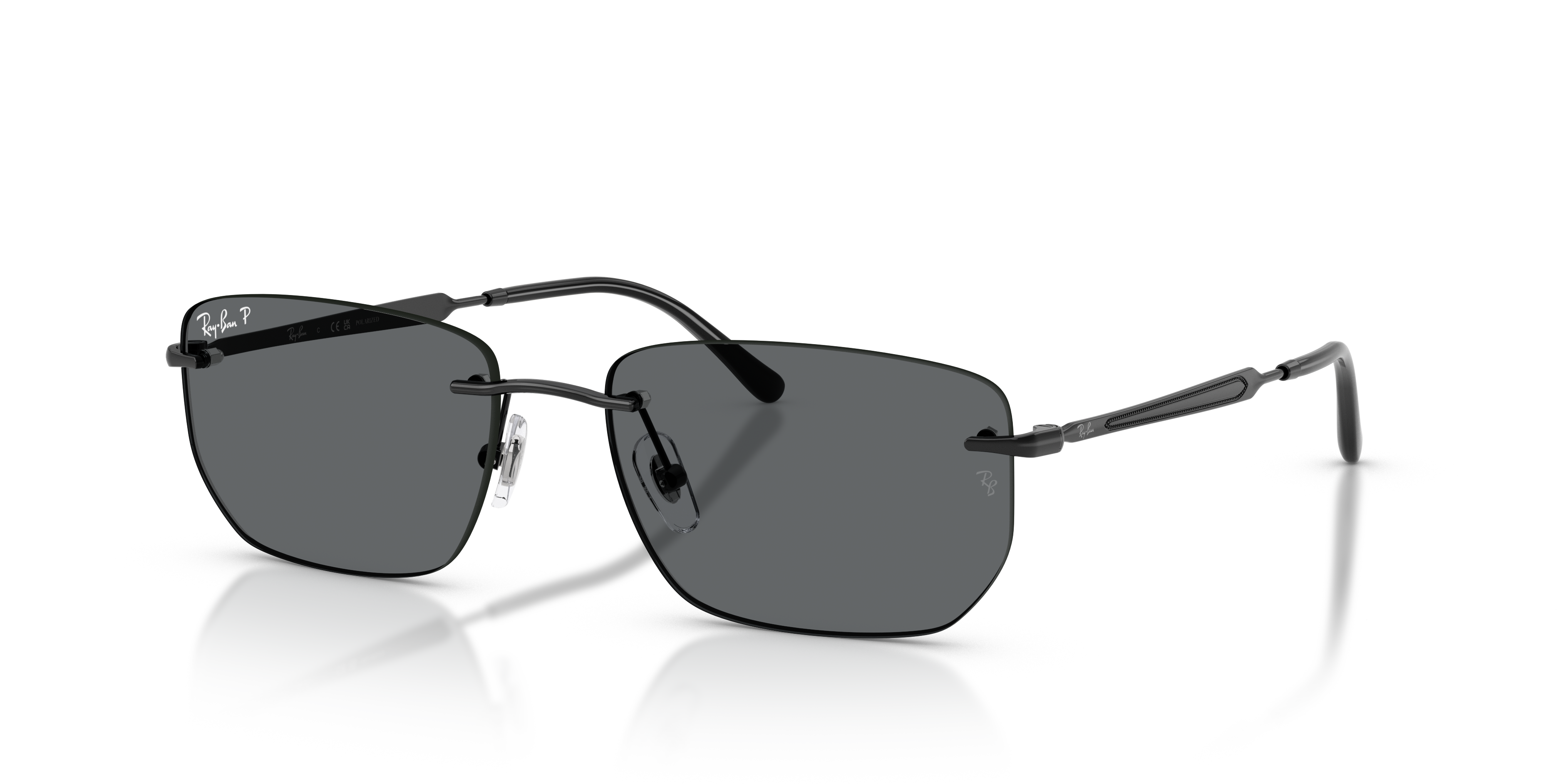 Rb3768 Sunglasses in Black and Dark Grey Polarized - RB3768 | Ray-Ban® US