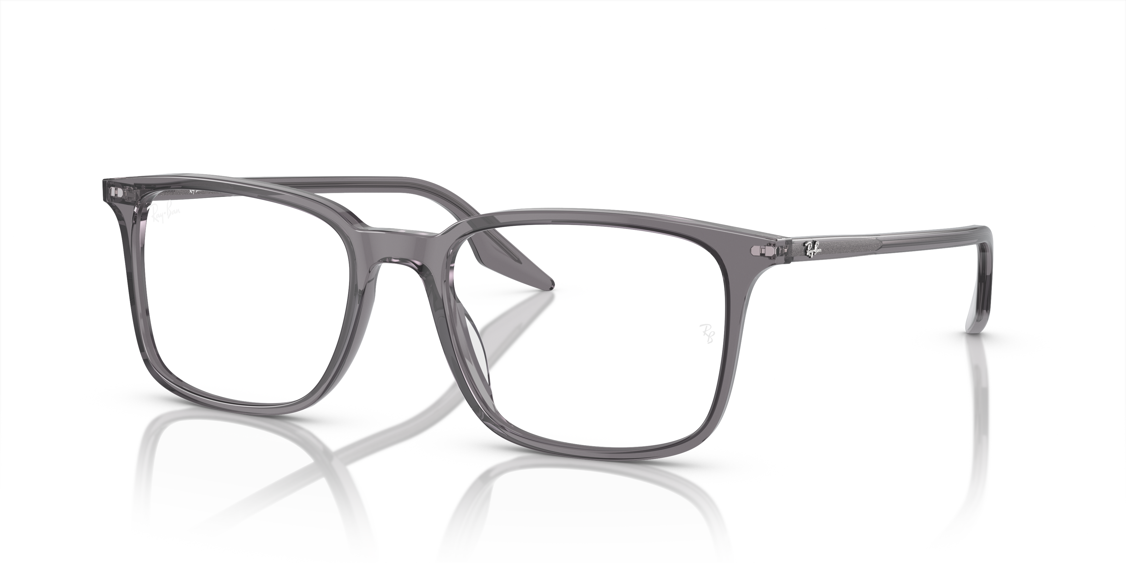 Rb5421 Optics Eyeglasses with Transparent Grey Frame - RB5421F | Ray ...