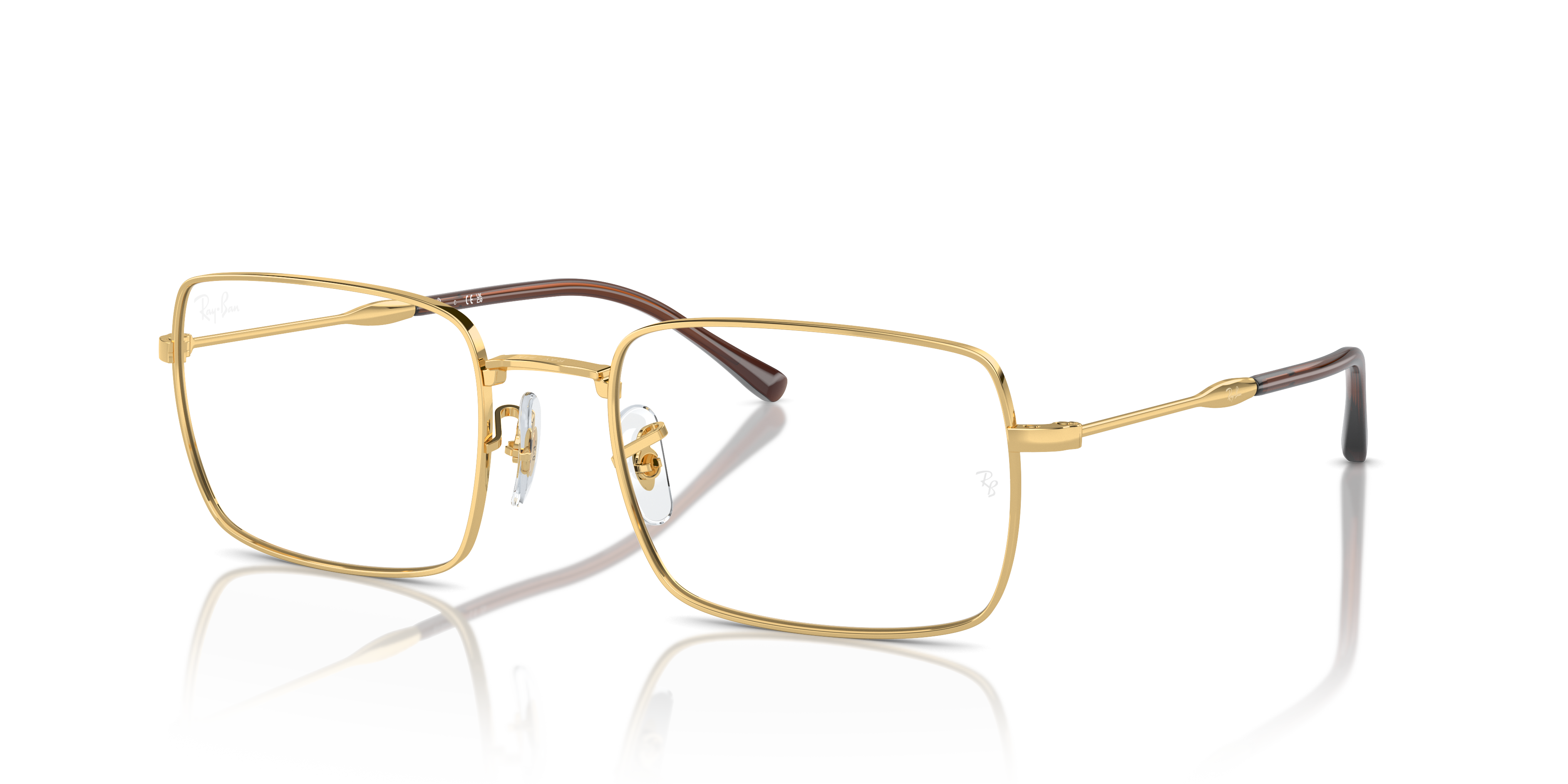 Rb6520 Optics Eyeglasses with Arista Gold Frame - RB6520 | Ray-Ban® DK