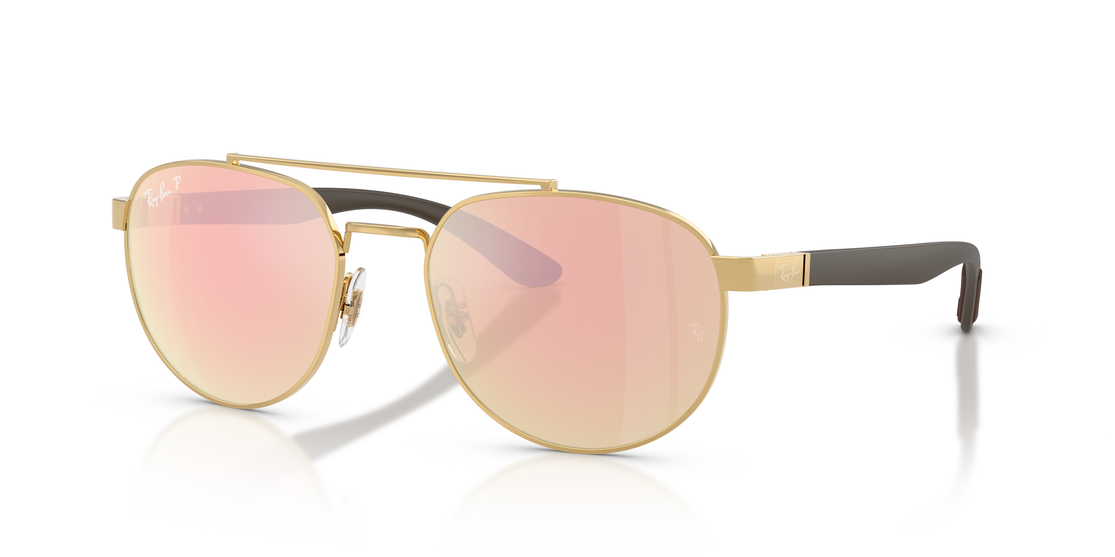 Rb3736ch Chromance Liteforce Sunglasses in Arista Gold and Rosa ...