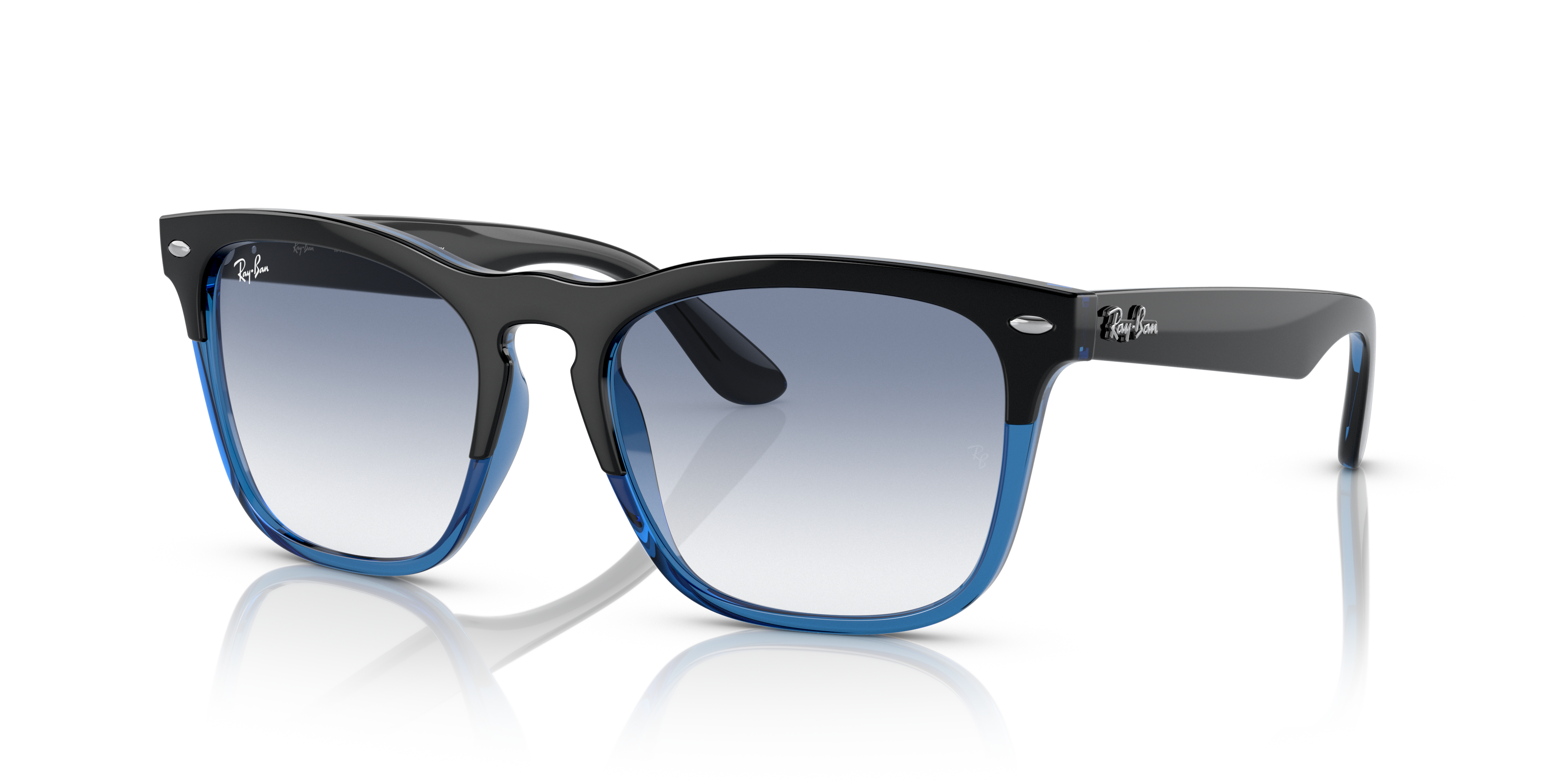 Steve Sunglasses in Black On Blue and Blue - RB4487 | Ray-Ban® CA