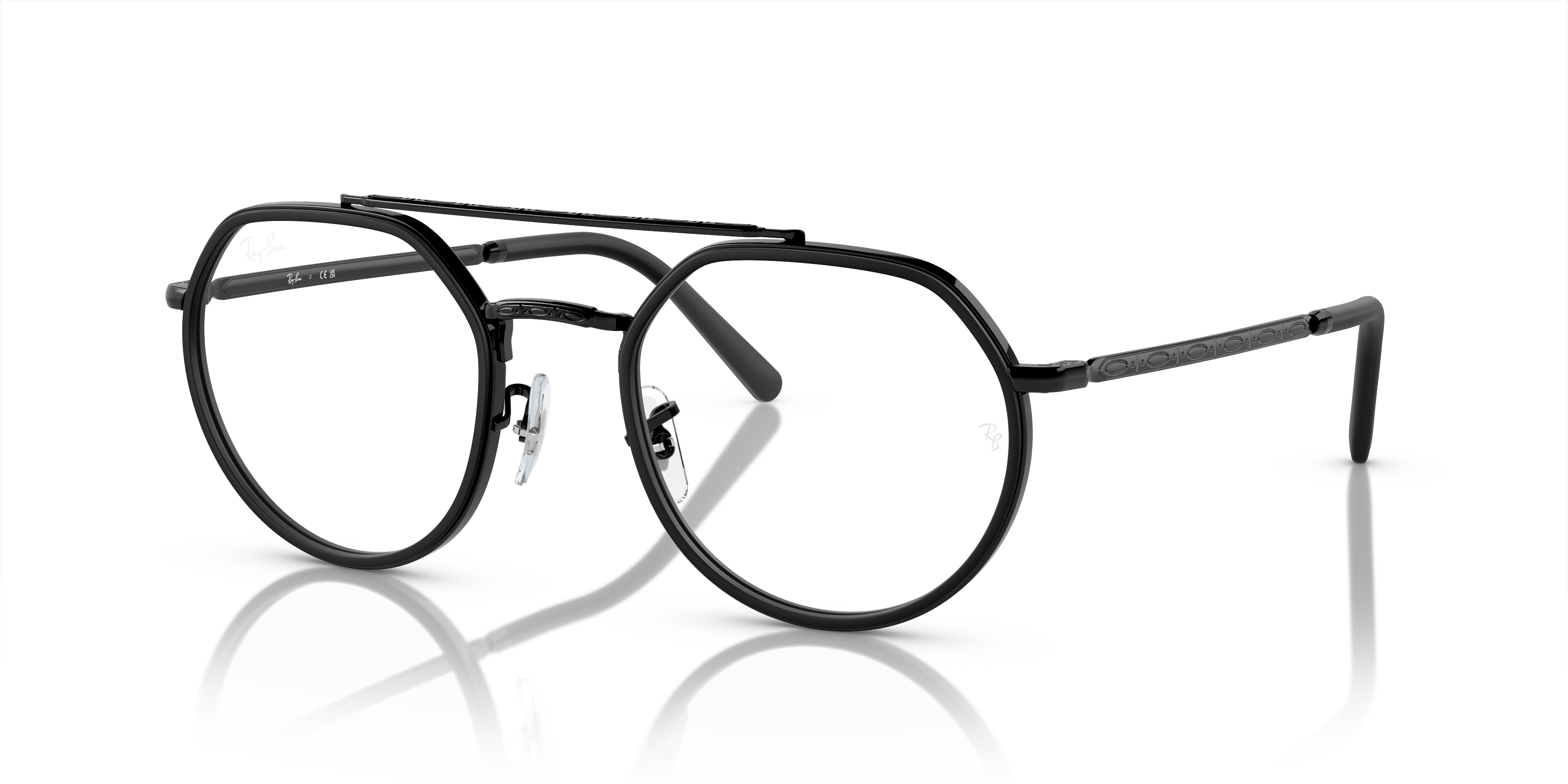 Les lunettes de vue Rb3765v Optics avec monture Black - RB3765V | Ray ...