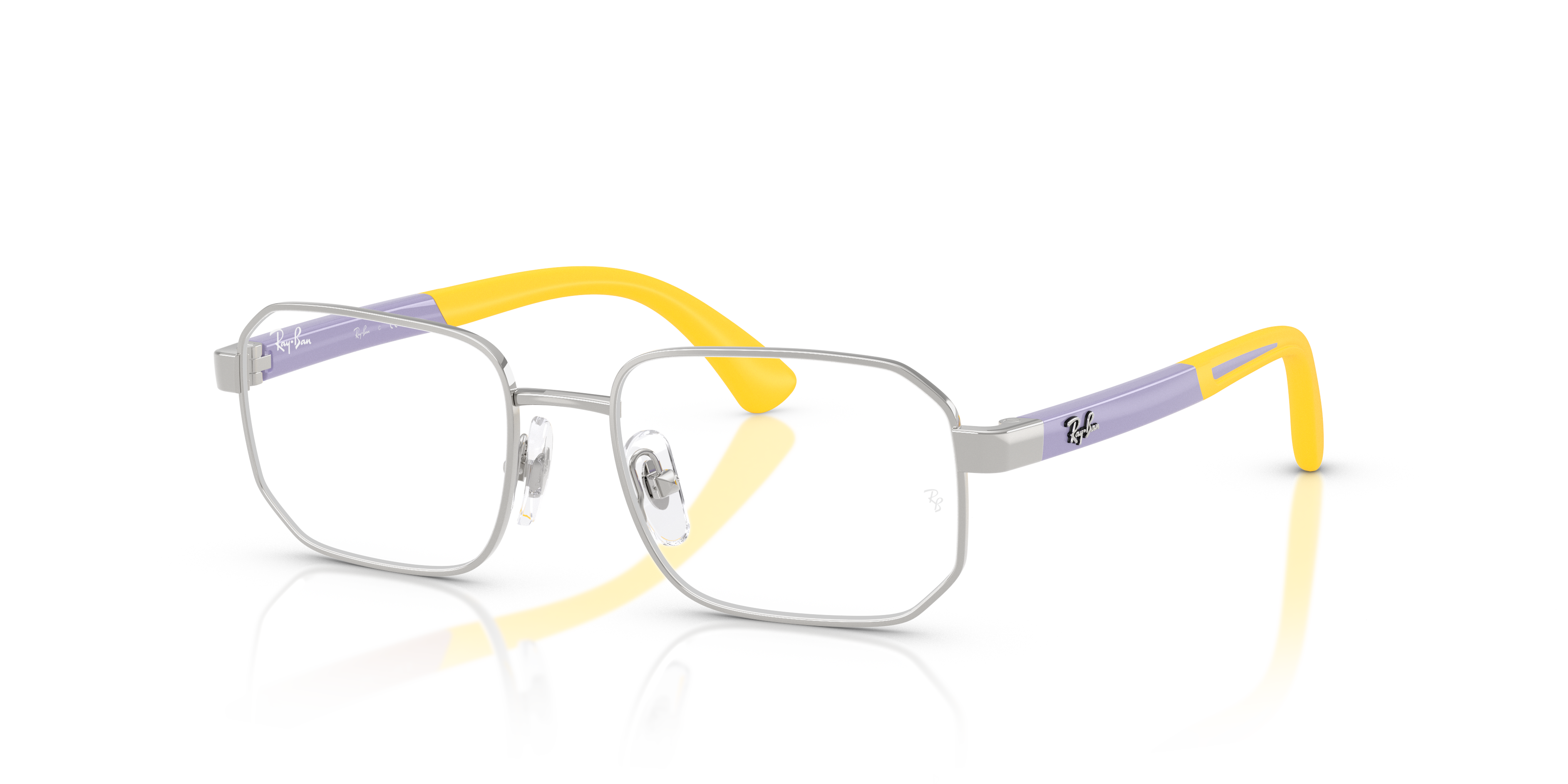 Les lunettes de vue Rb1060 Optics Kids Bio-based avec monture Argent ...