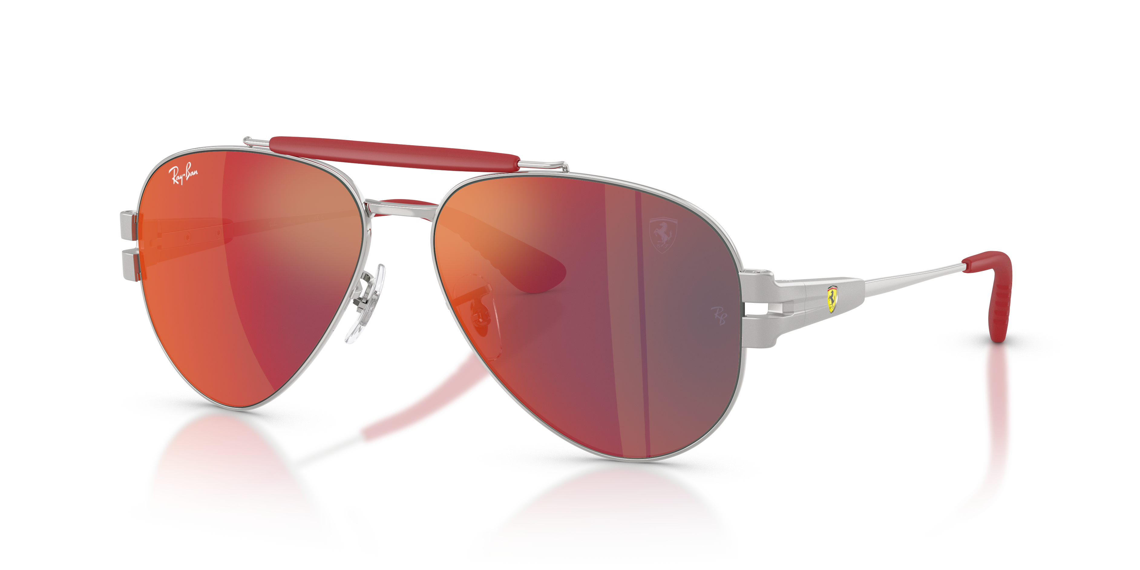 Occhiali da Sole Rb3762m Scuderia Ferrari Collection in Argento e ...