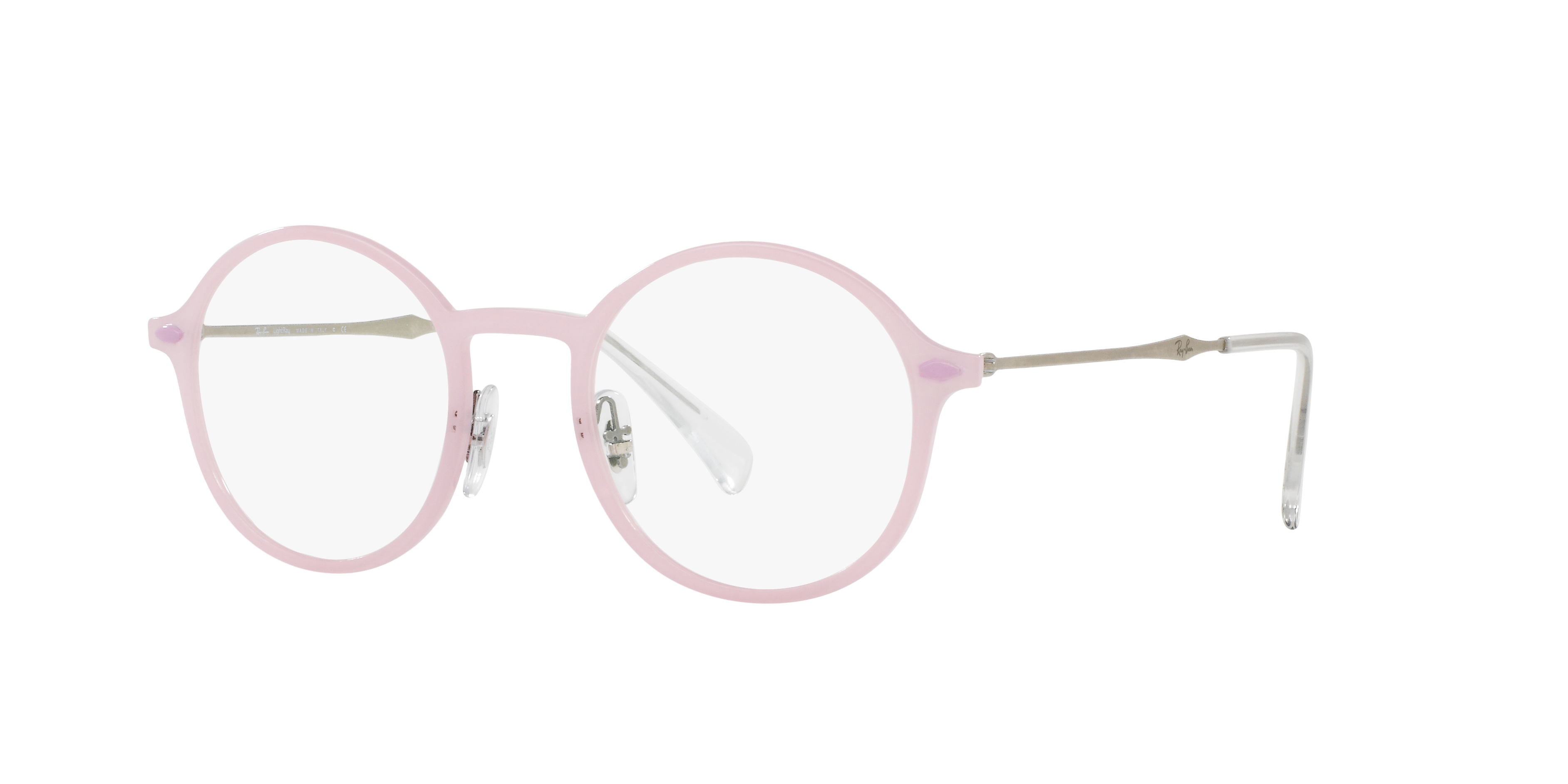 Rb7087 Optics Eyeglasses with Polished Light Pink Frame - RB7087 | Ray ...