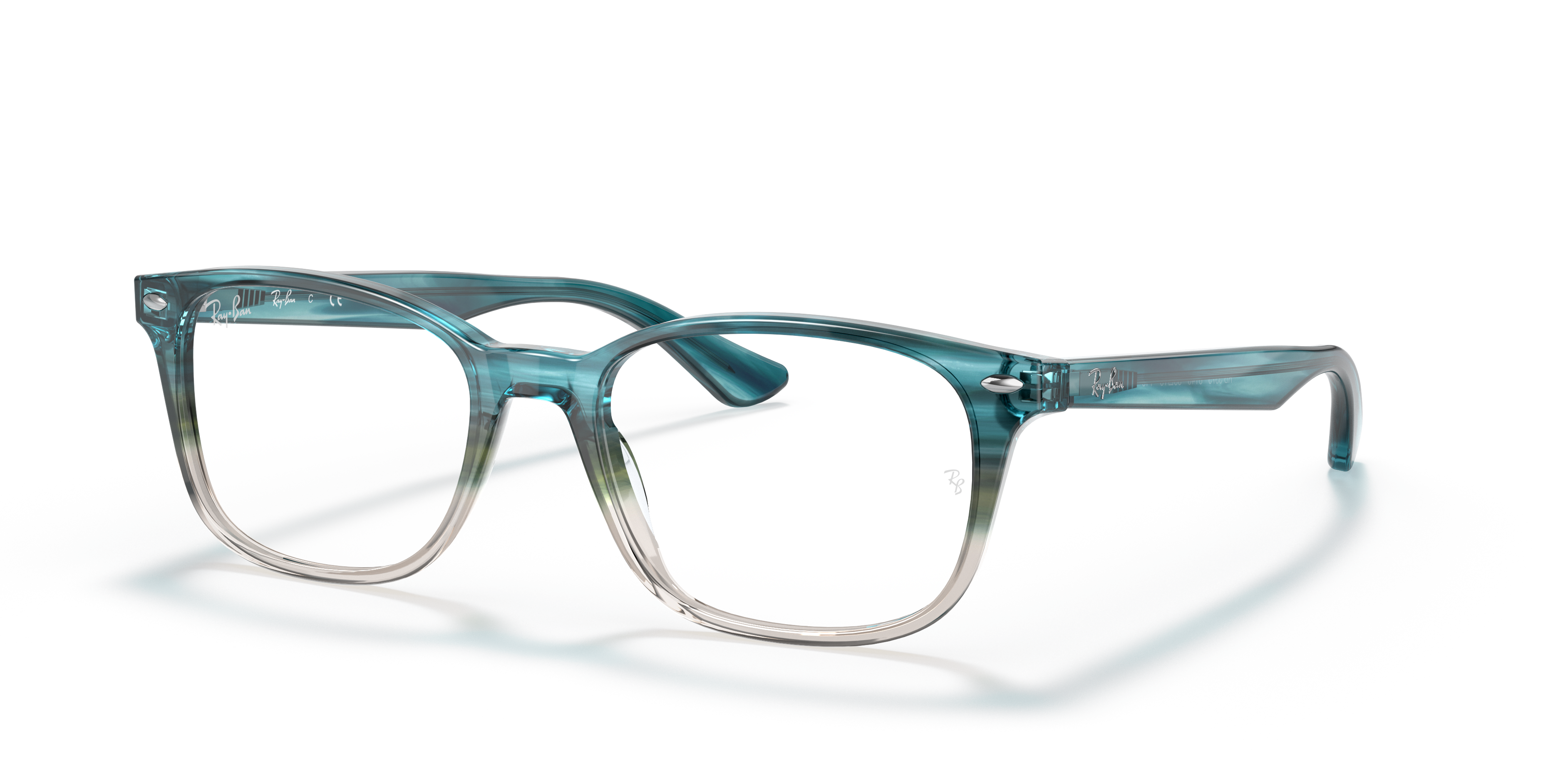 Rb5375 Optics Eyeglasses with Polished Havana Frame (53-18) - RB5375 ...