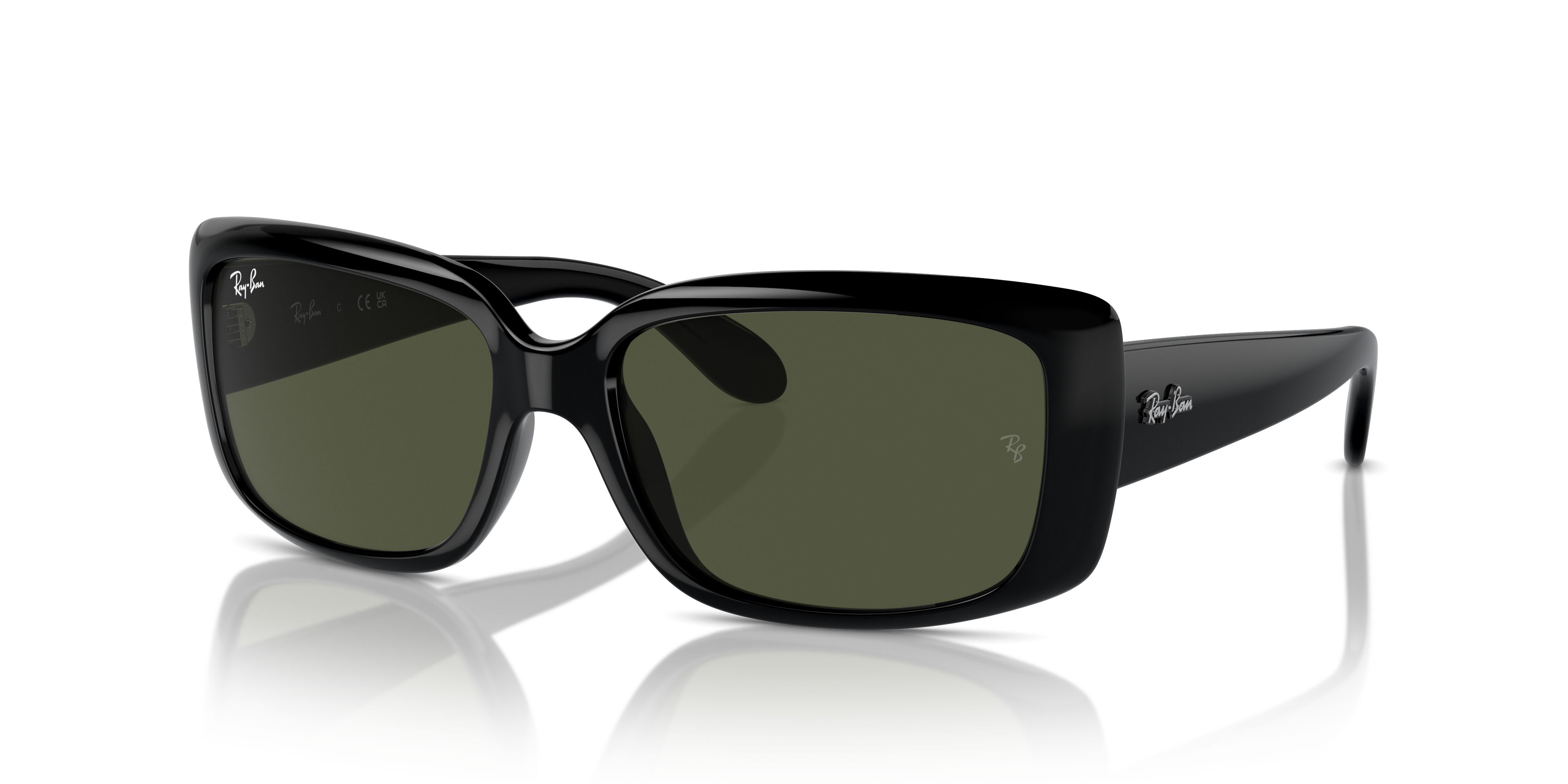 Lentes de sol Rb4389 en Pulido Negro y Verde (58-17) - RB4389 | Ray-Ban® MX