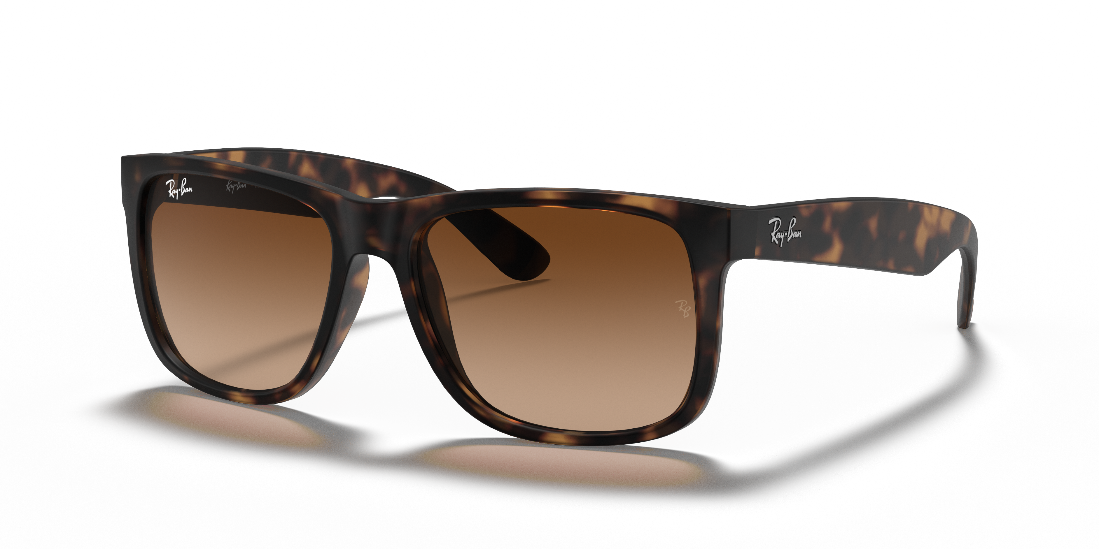 Justin Classic Sunglasses in Matte Havana and Dark Brown (54-16 ...