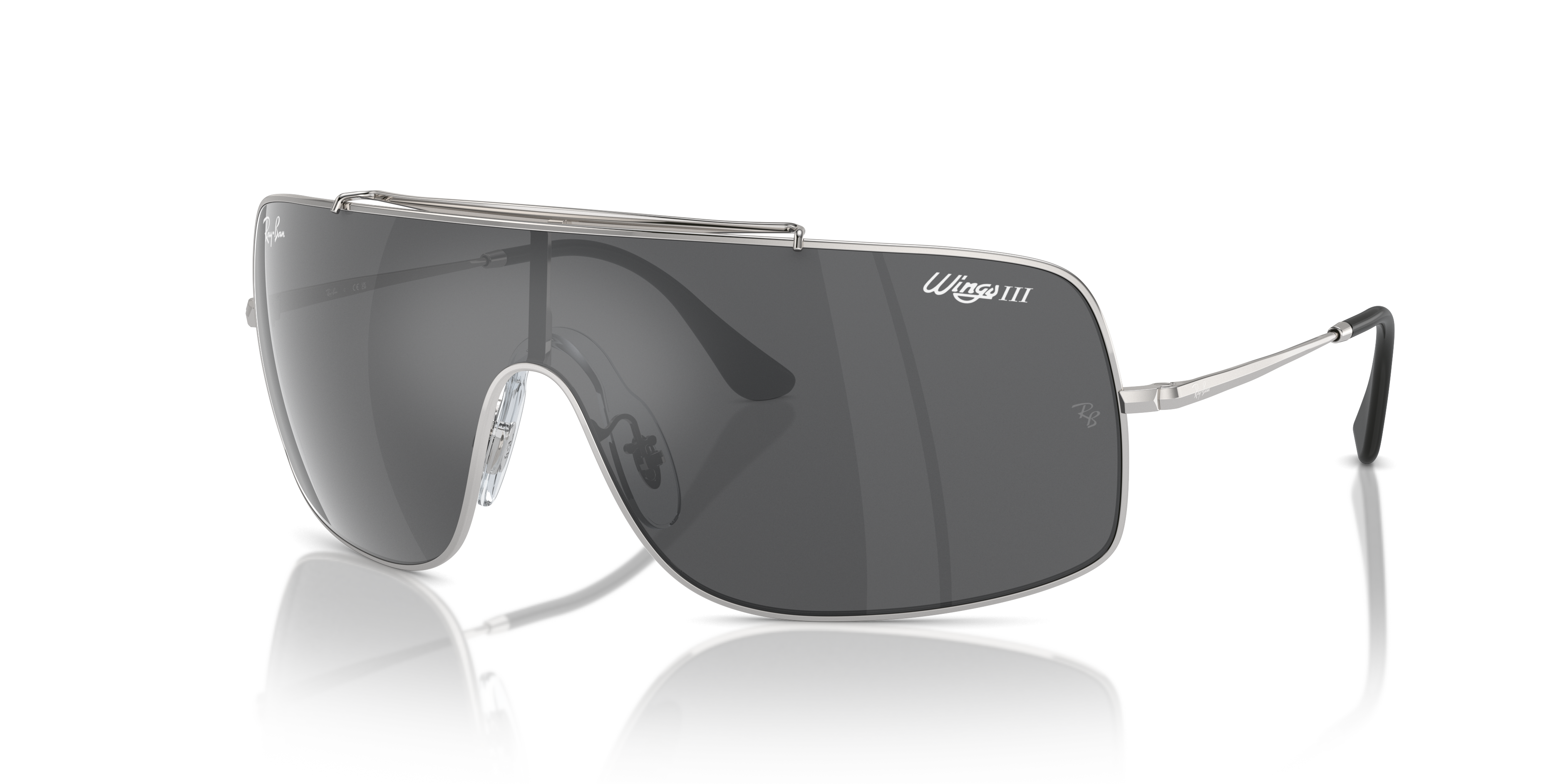 Wings Iii Sunglasses in Silver and Grey - RB3897 | Ray-Ban® US