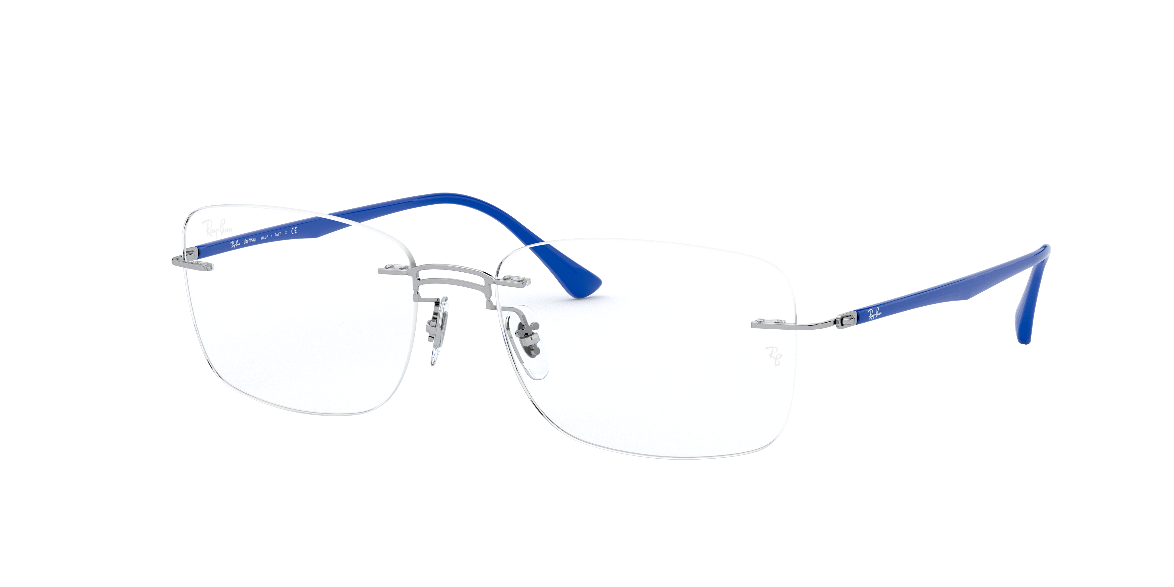 Rb8750 Optics 镜架 银色 光学眼镜 - RB8750 | Ray-Ban®