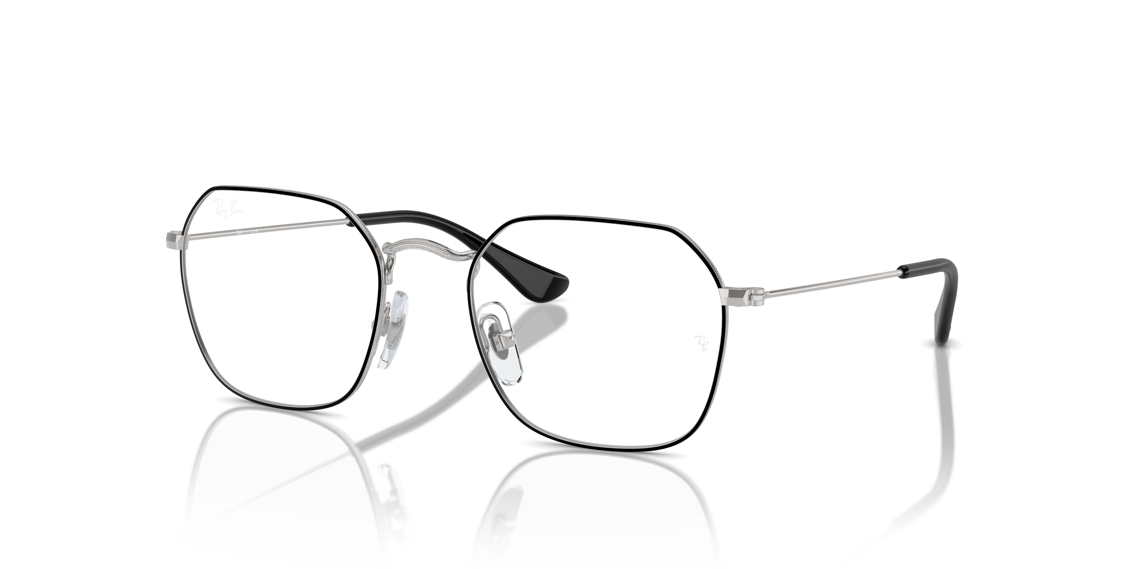 Rb9594v Optics Kids Eyeglasses with Black On Silver Frame - RY9594V ...