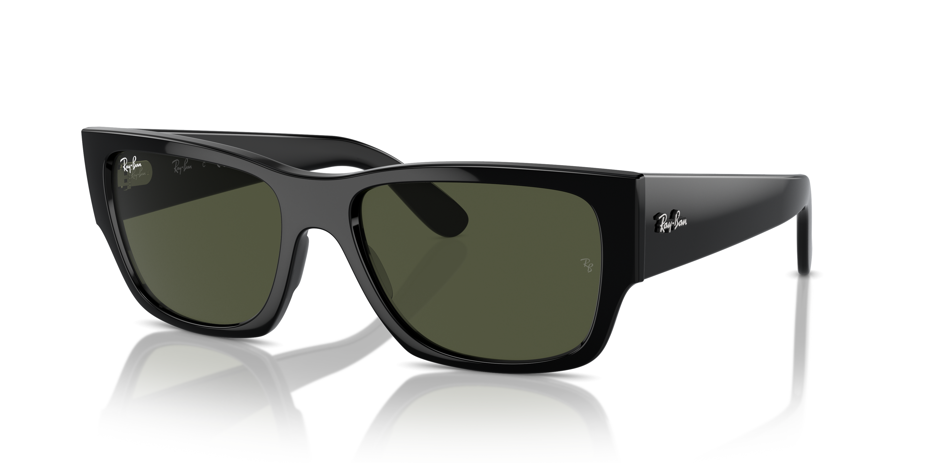 Carlos Sunglasses in Black and Green - RB0947S | Ray-Ban® US