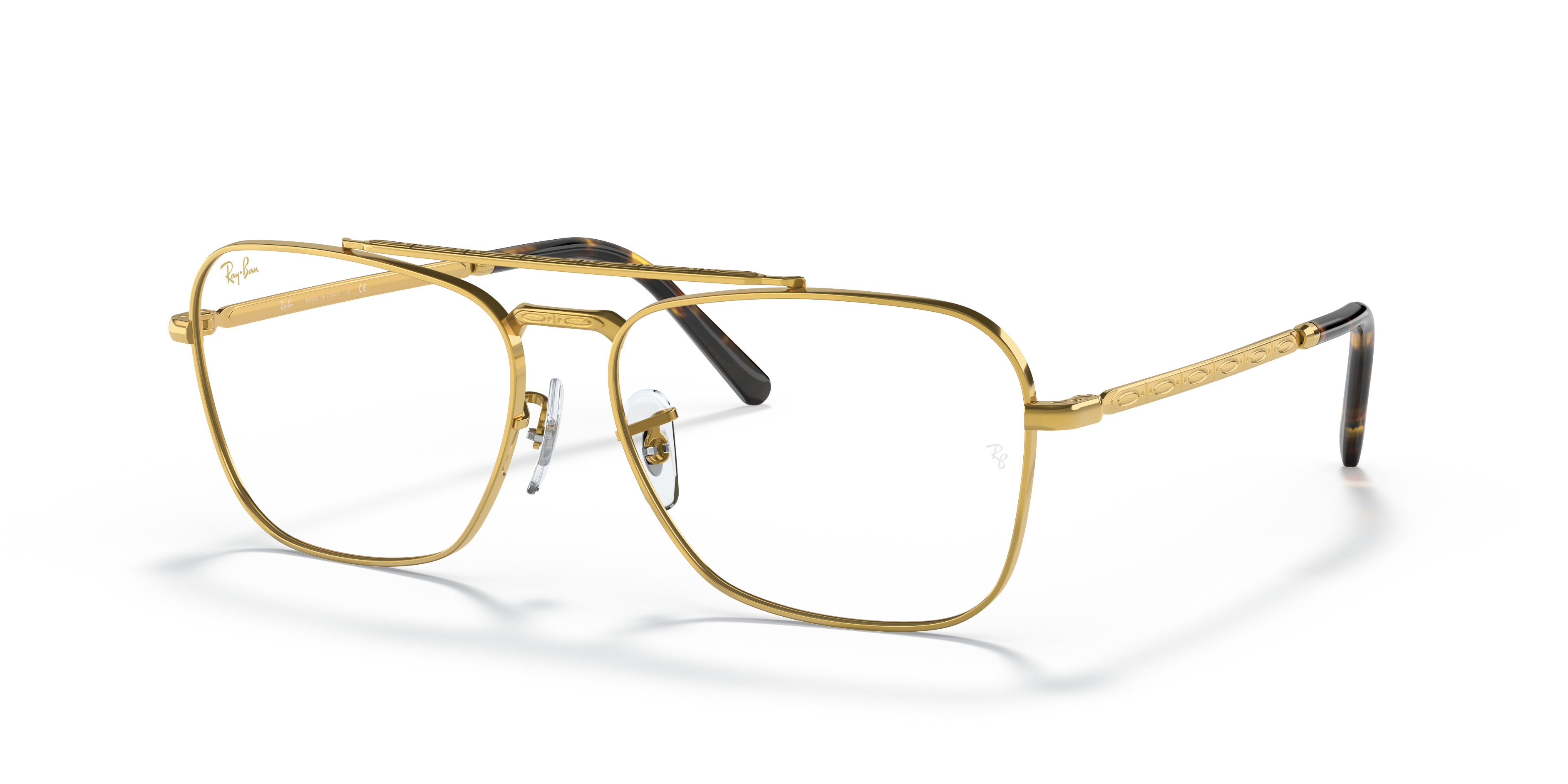 New Caravan Optics Eyeglasses with Gold Frame - RB3636V | Ray-Ban® US