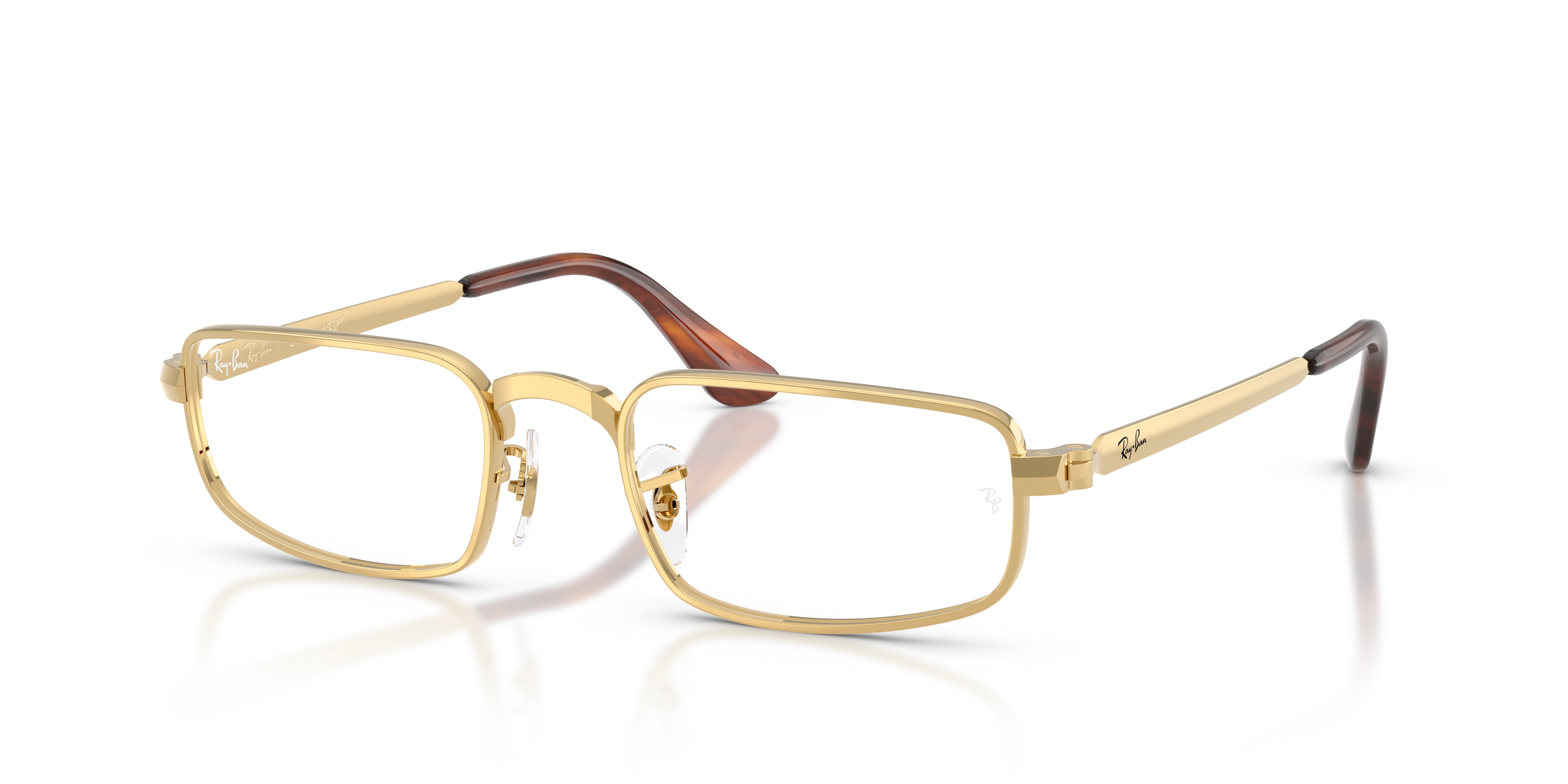 Lentes de Vista Rb3927v Optics By A$ap Rocky con Armazón Pulido Oro ...