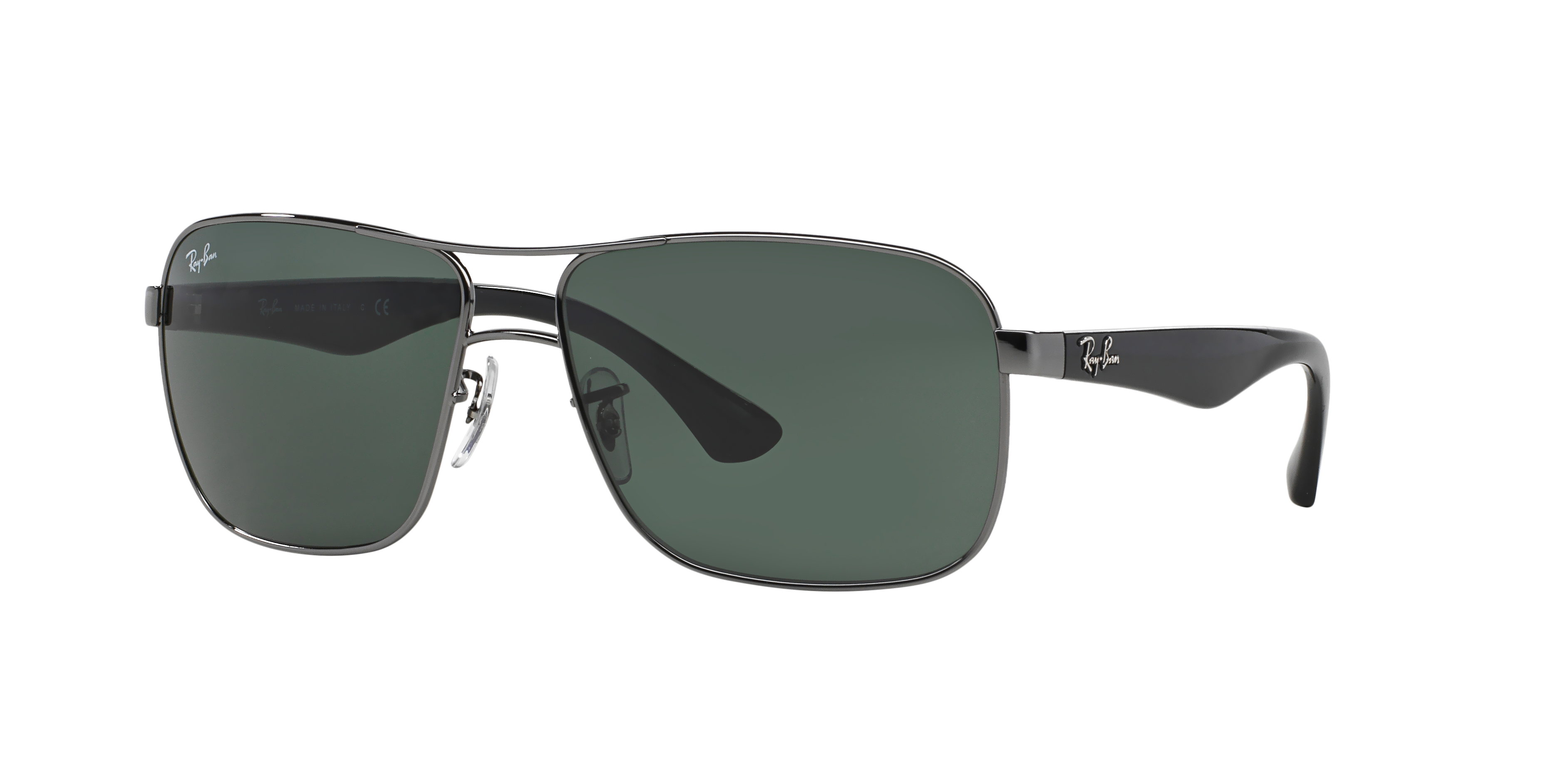 Rb3516 Sunglasses in Polished Gunmetal and G-15 Green - RB3516 | Ray-Ban®