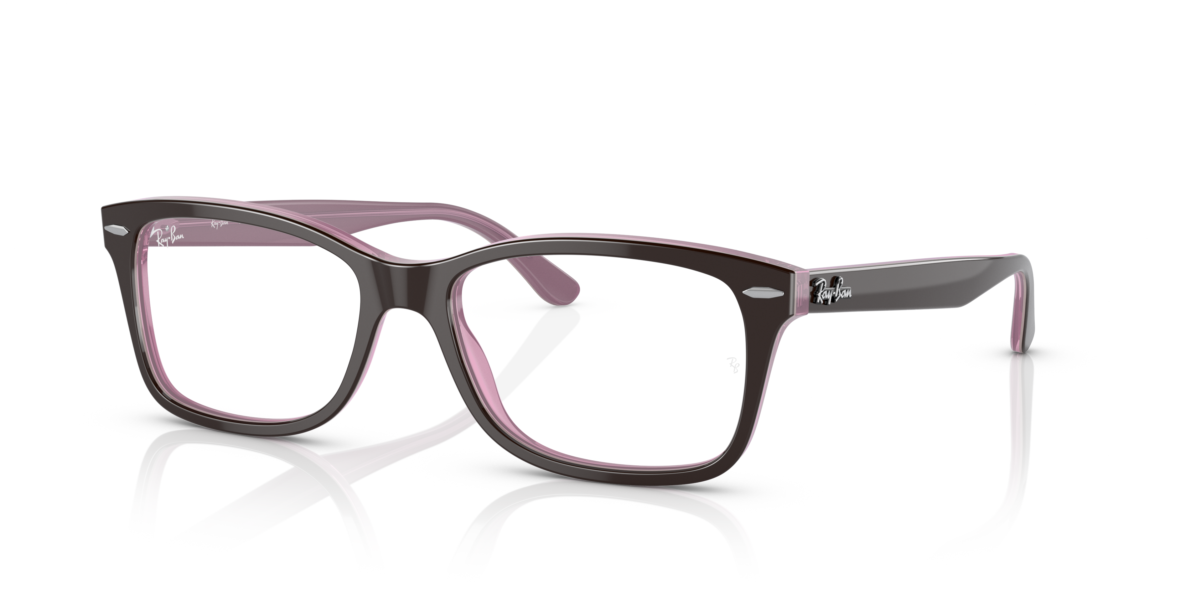 Rb5428 Optics Eyeglasses with Brown On Pink Frame - RB5428F | Ray-Ban® US