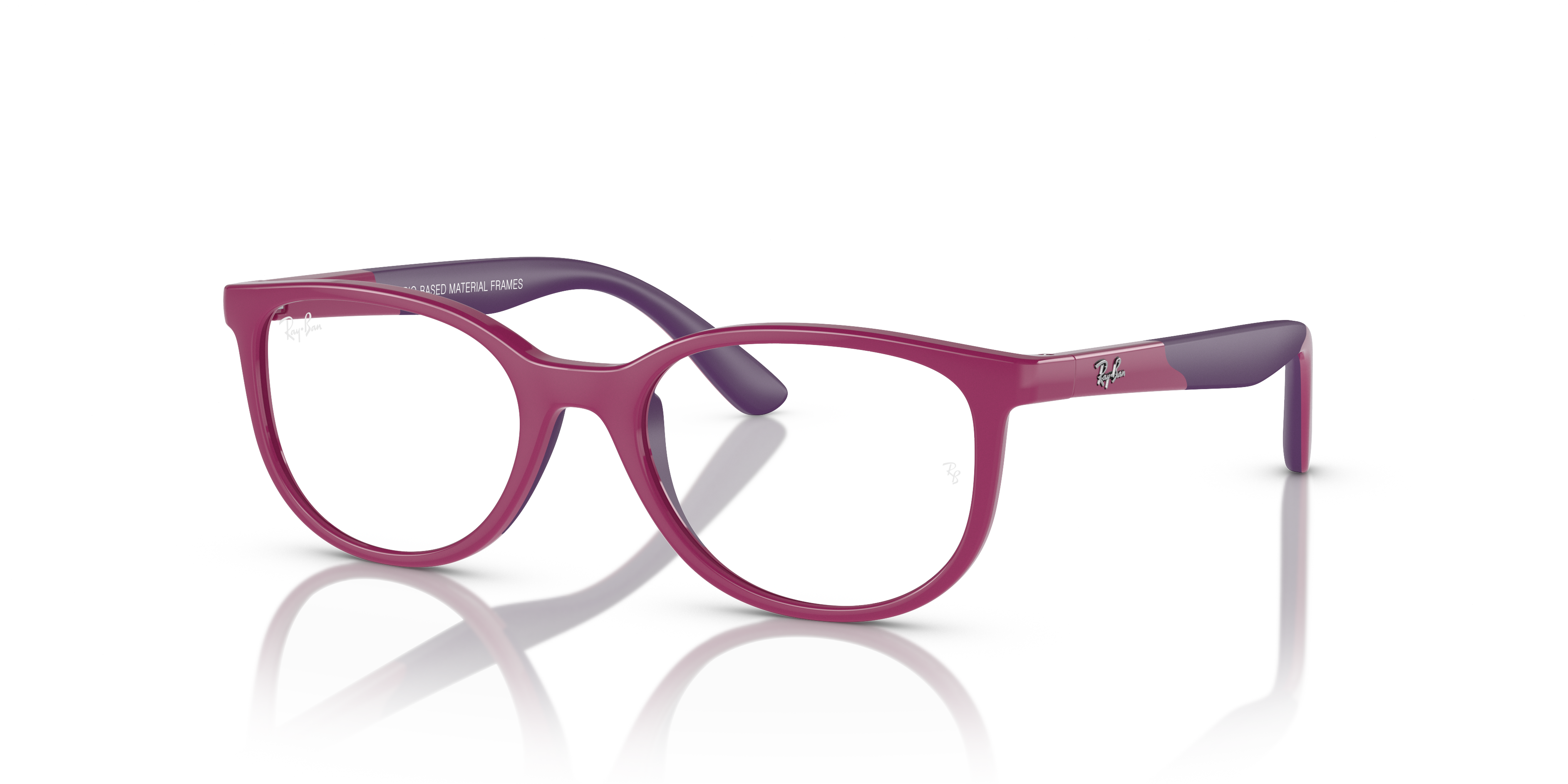 Rb1622 Optics Kids Bio-based Eyeglasses with Fuchsia Frame - RY1622 ...