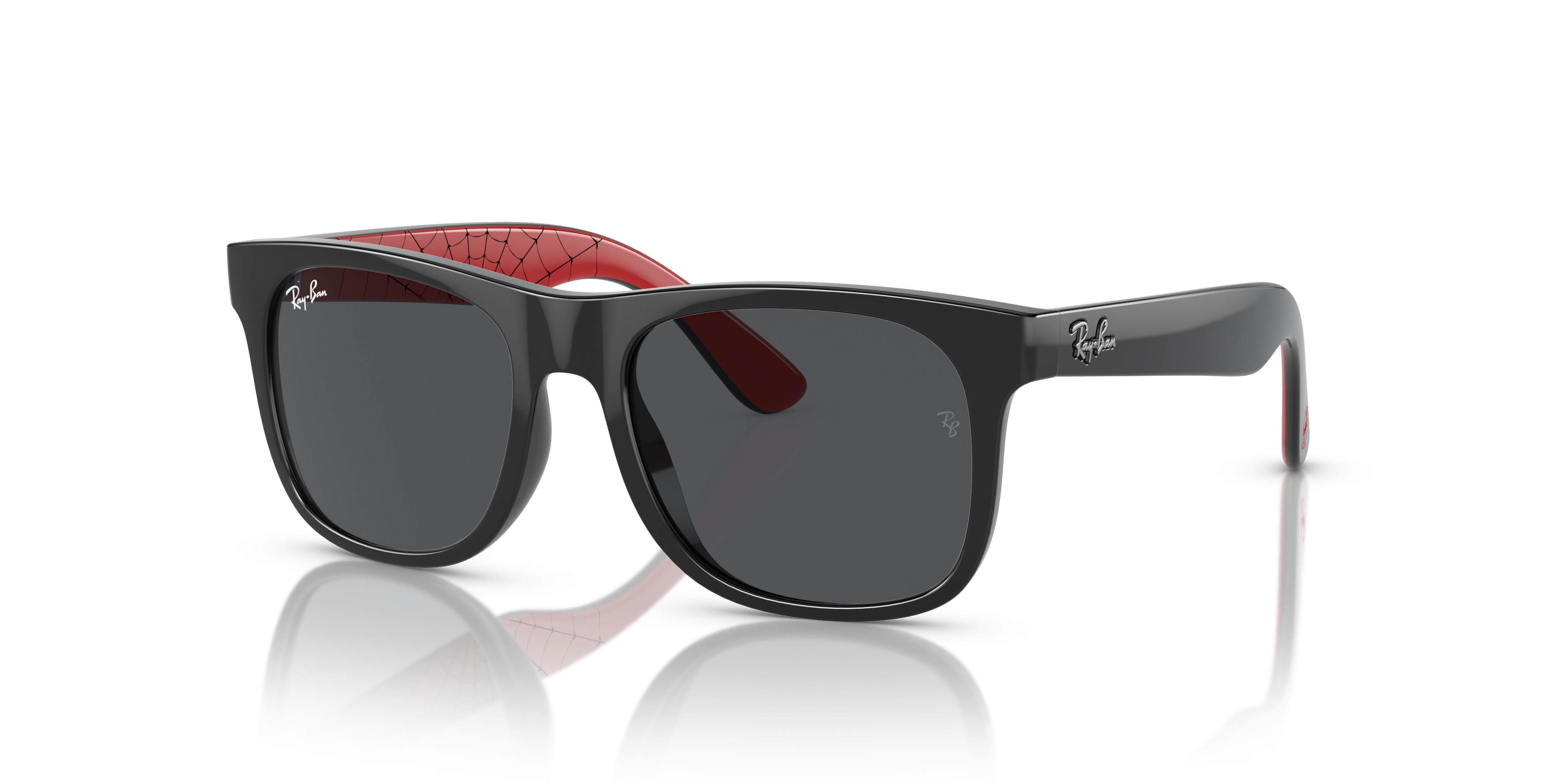 Justin Kids Marvel Miles Morales Sunglasses in Black and Dark Grey ...