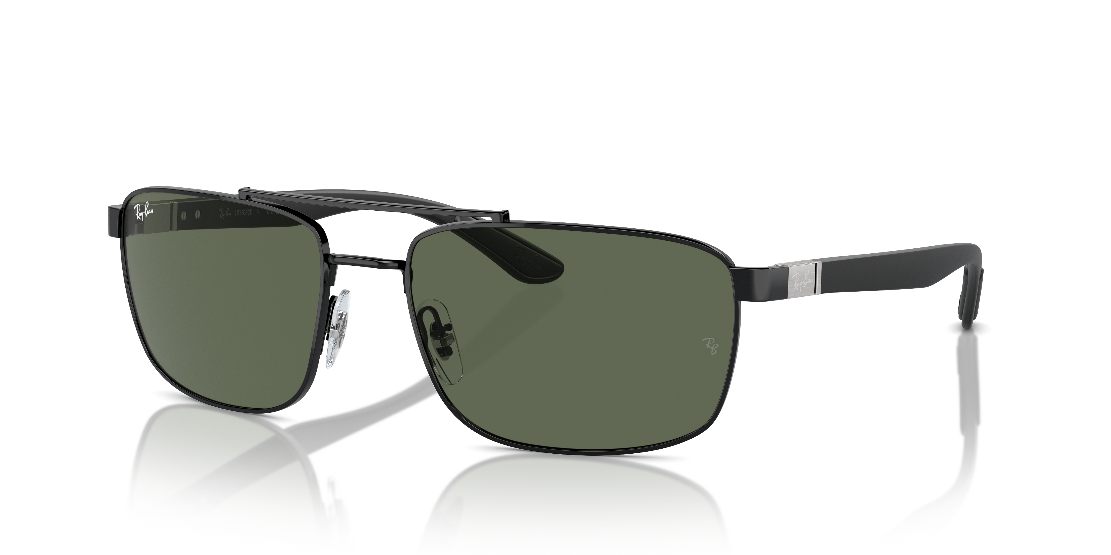 Rb3737 Sunglasses in Black and Dark Green - RB3737 | Ray-Ban® US