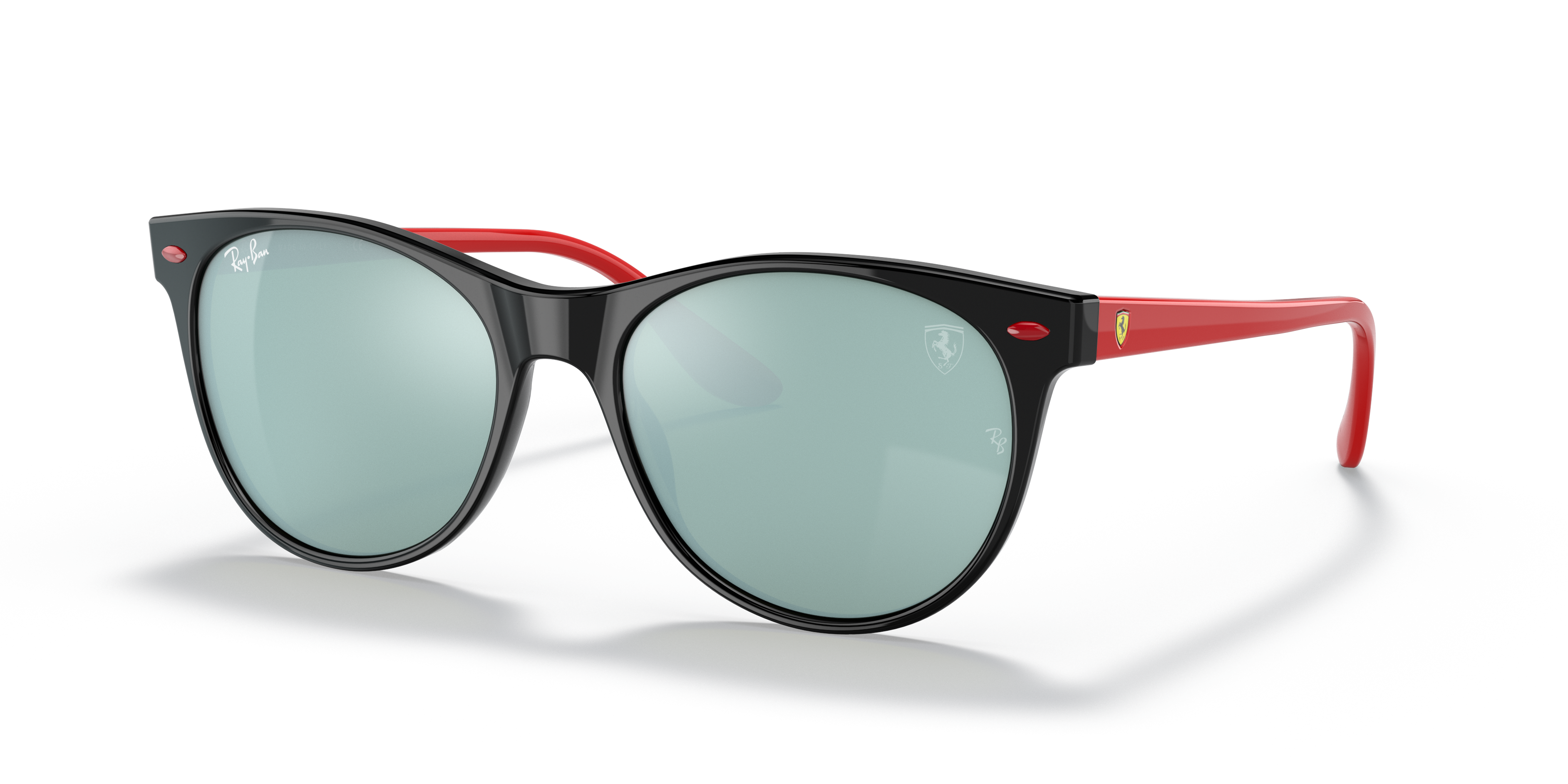 Rb2202m Scuderia Ferrari Collection Sunglasses in Polished Black and ...