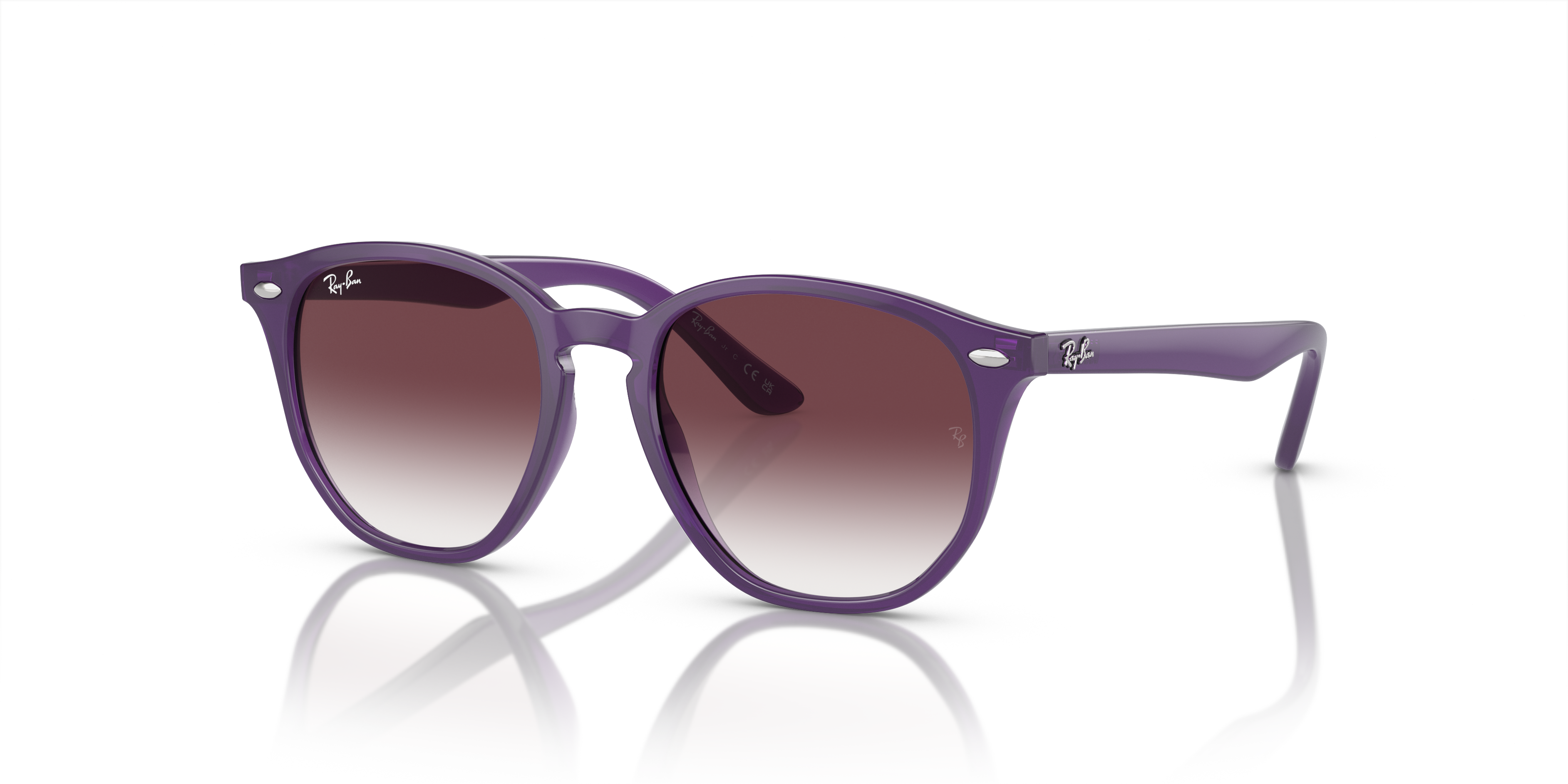 Rb9070s Kids Sunglasses in Opal Violet and Grey/Violet - RB9070S | Ray ...