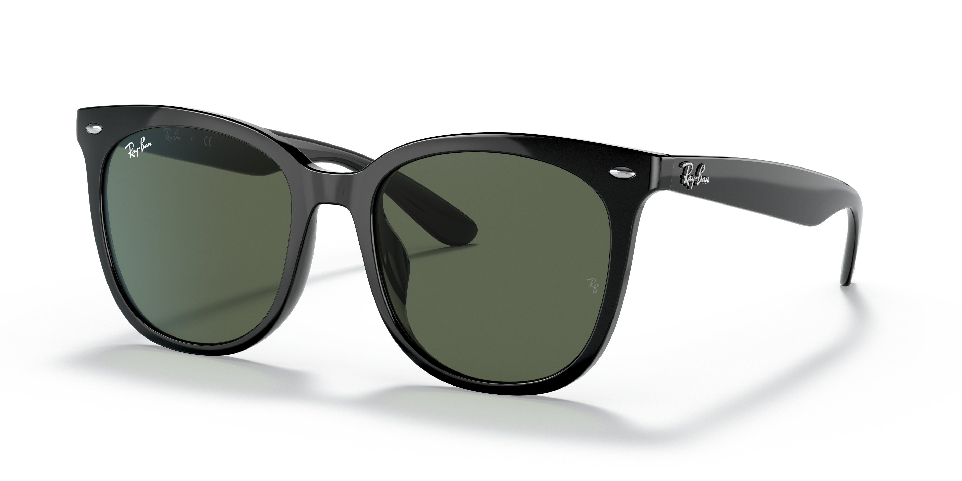 【レイバン公式ストア】 Ray-Ban® Rb4379d サングラス | ブラック X ダークグリーン - RB4379D